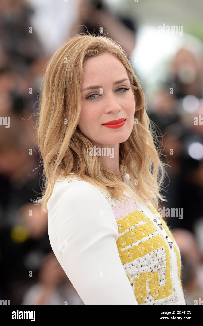 Emily Blunt attends Sicario photocall at the 68th Cannes Film Festival ...
