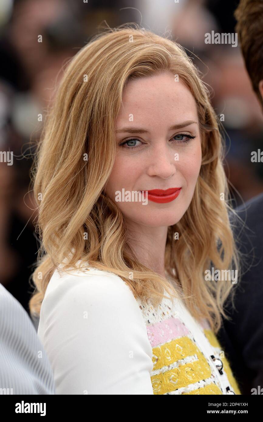 Emily Blunt attends Sicario photocall at the 68th Cannes Film Festival ...