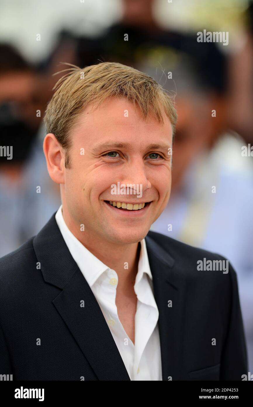 Max Riemelt posing at the photocall for the film Amnesia as part of the ...