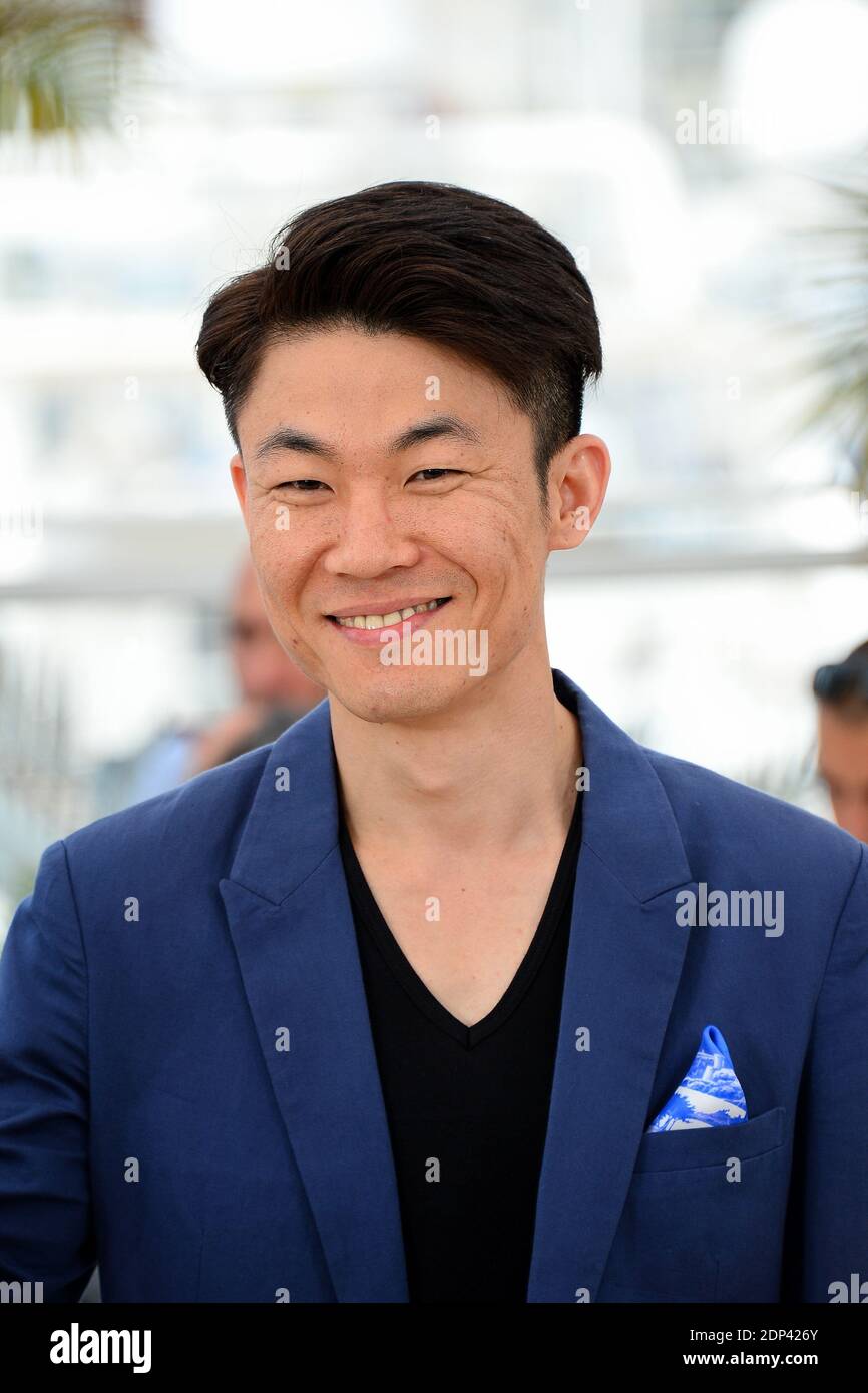 Hong Won-Chan posing at the photocall for the film O Piseu as part of ...