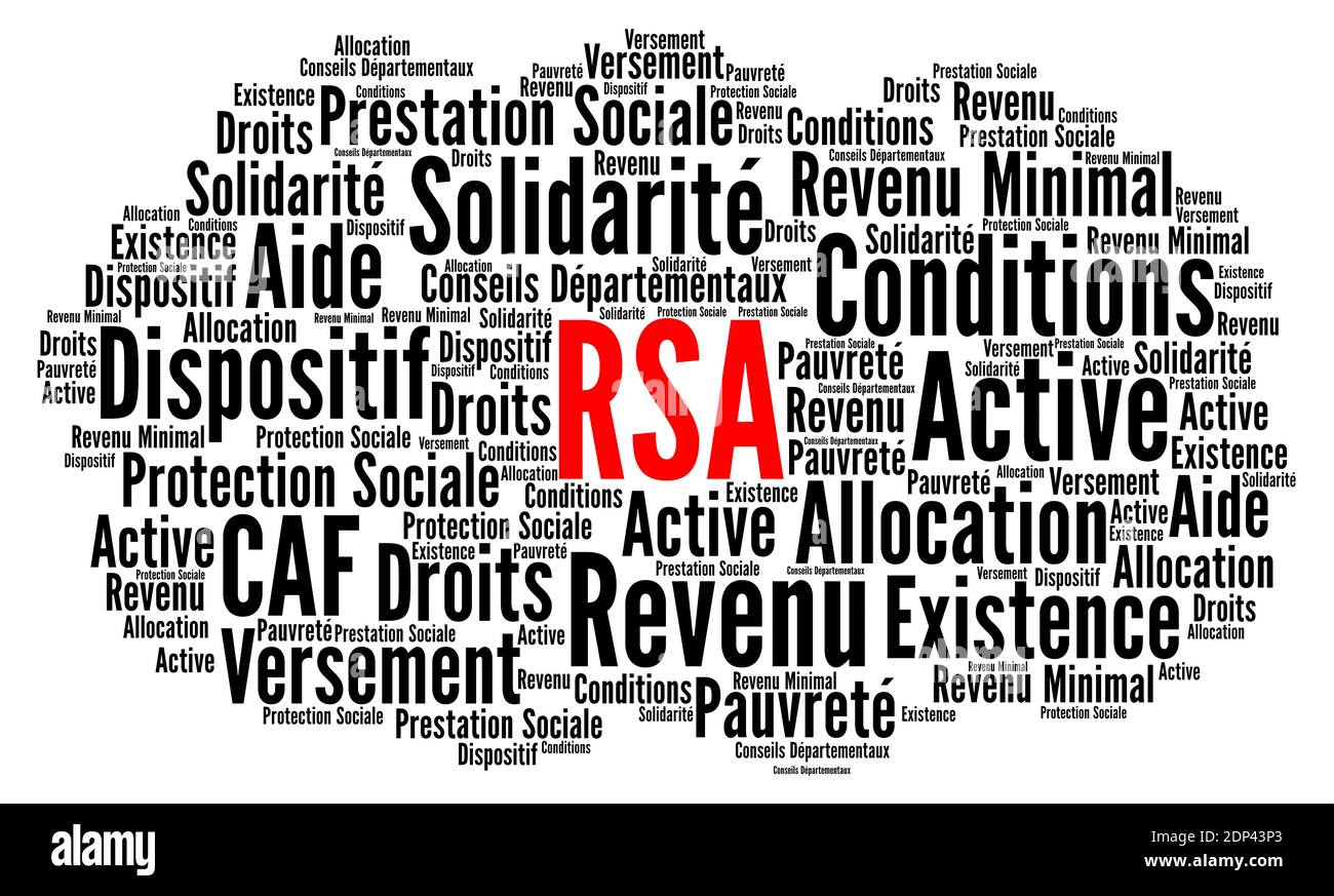 Poverty concept word cloud background hi-res stock photography and ...