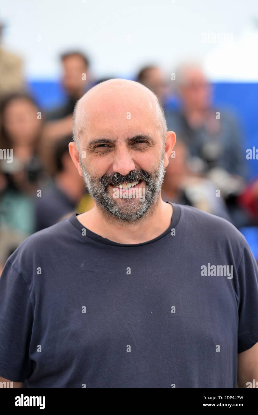 Gaspar Noe posing at the photocall for the film Love as part of the ...