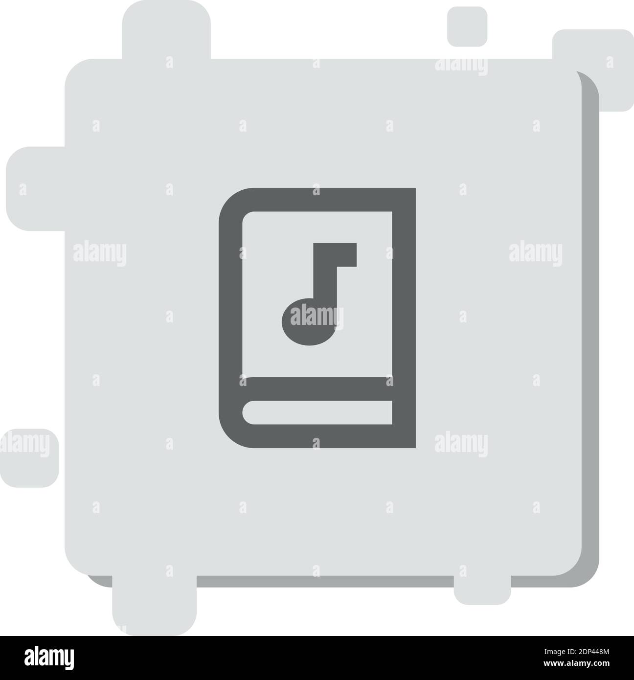 audiobook vector icon modern simple vector illustration Stock Vector ...