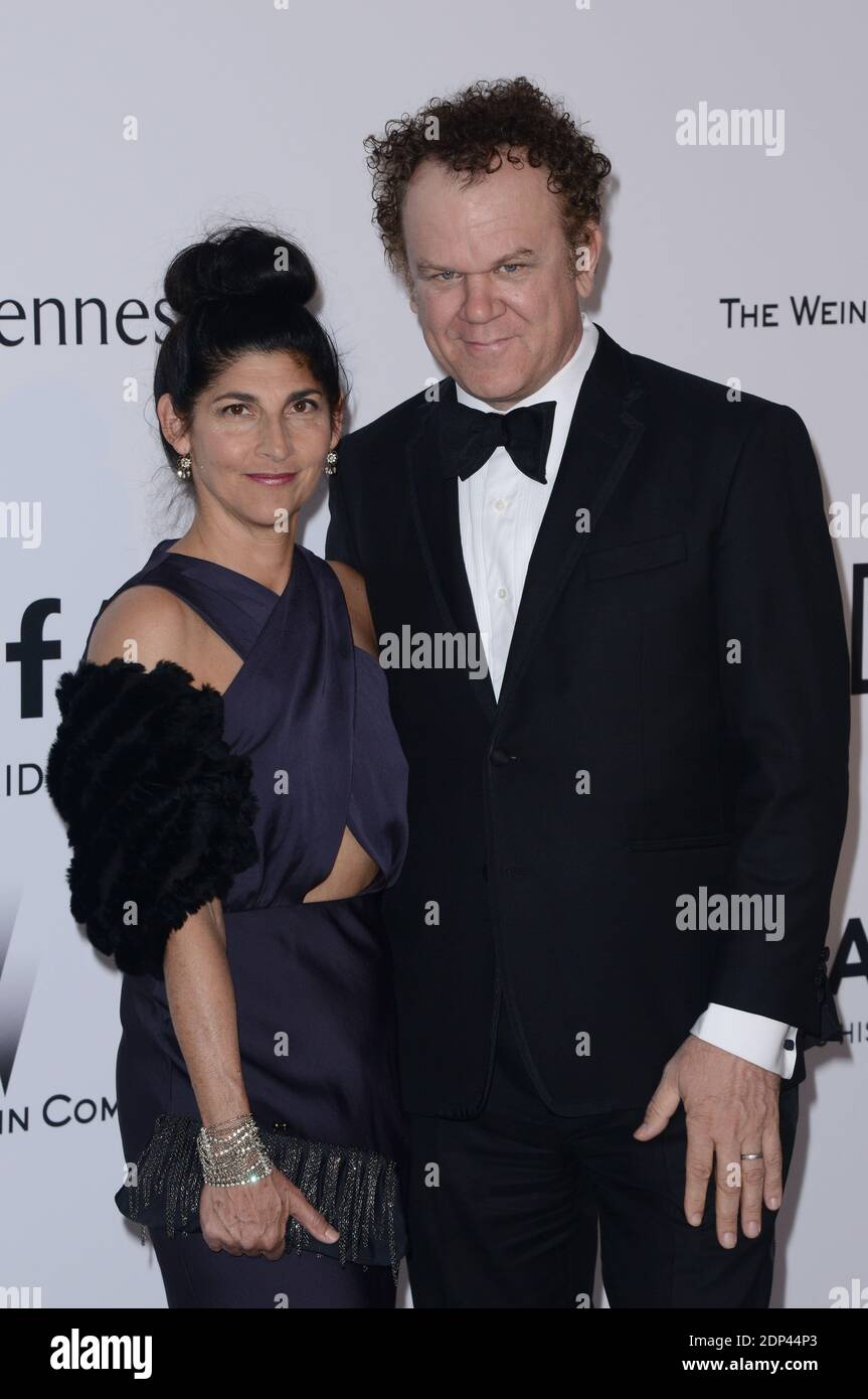 John C. Reilly and Alison Dickey attend amfAR's 22nd Cinema Against ...