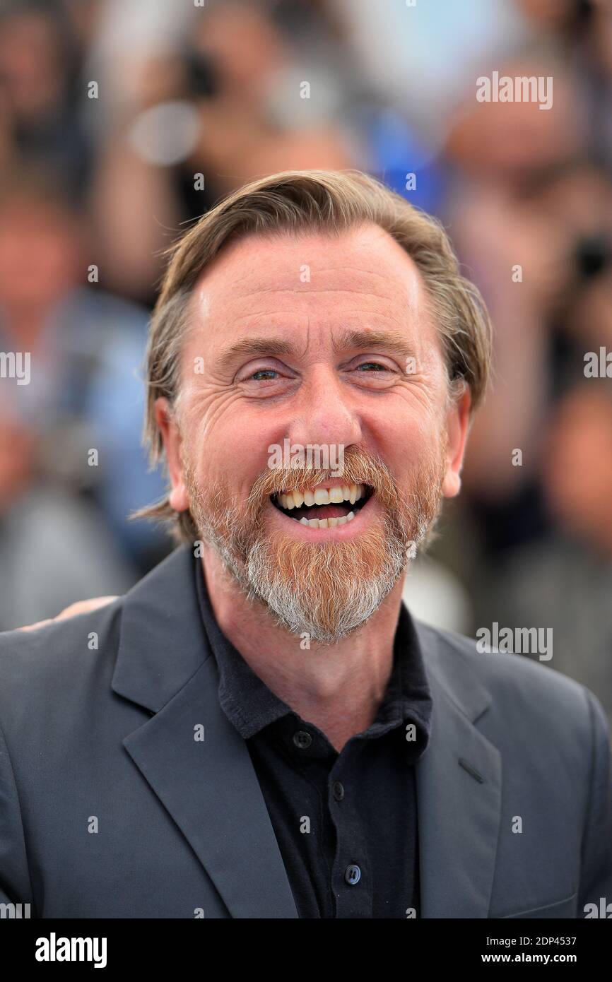 Tim Roth posing at the photocall for the film Chronic as part of the ...