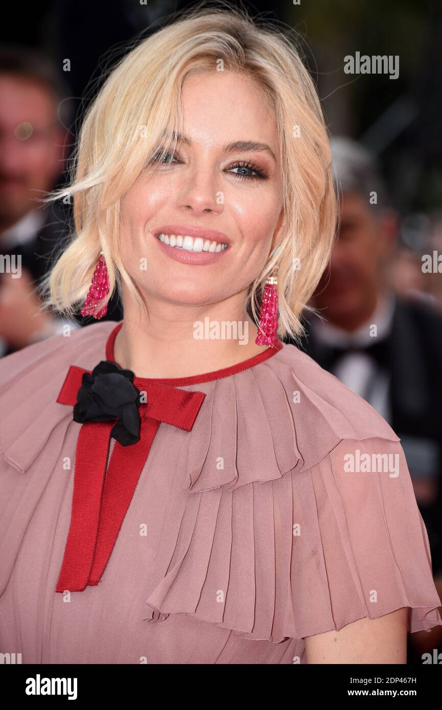 Sienna Miller attends the screening of "Macbeth" at the 68th Cannes ...