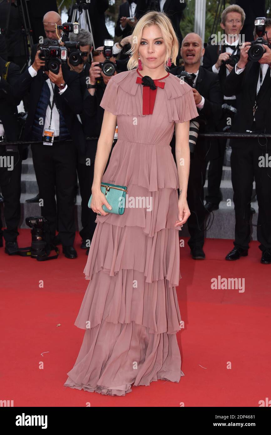 Sienna Miller attends the screening of "Macbeth" at the 68th Cannes ...