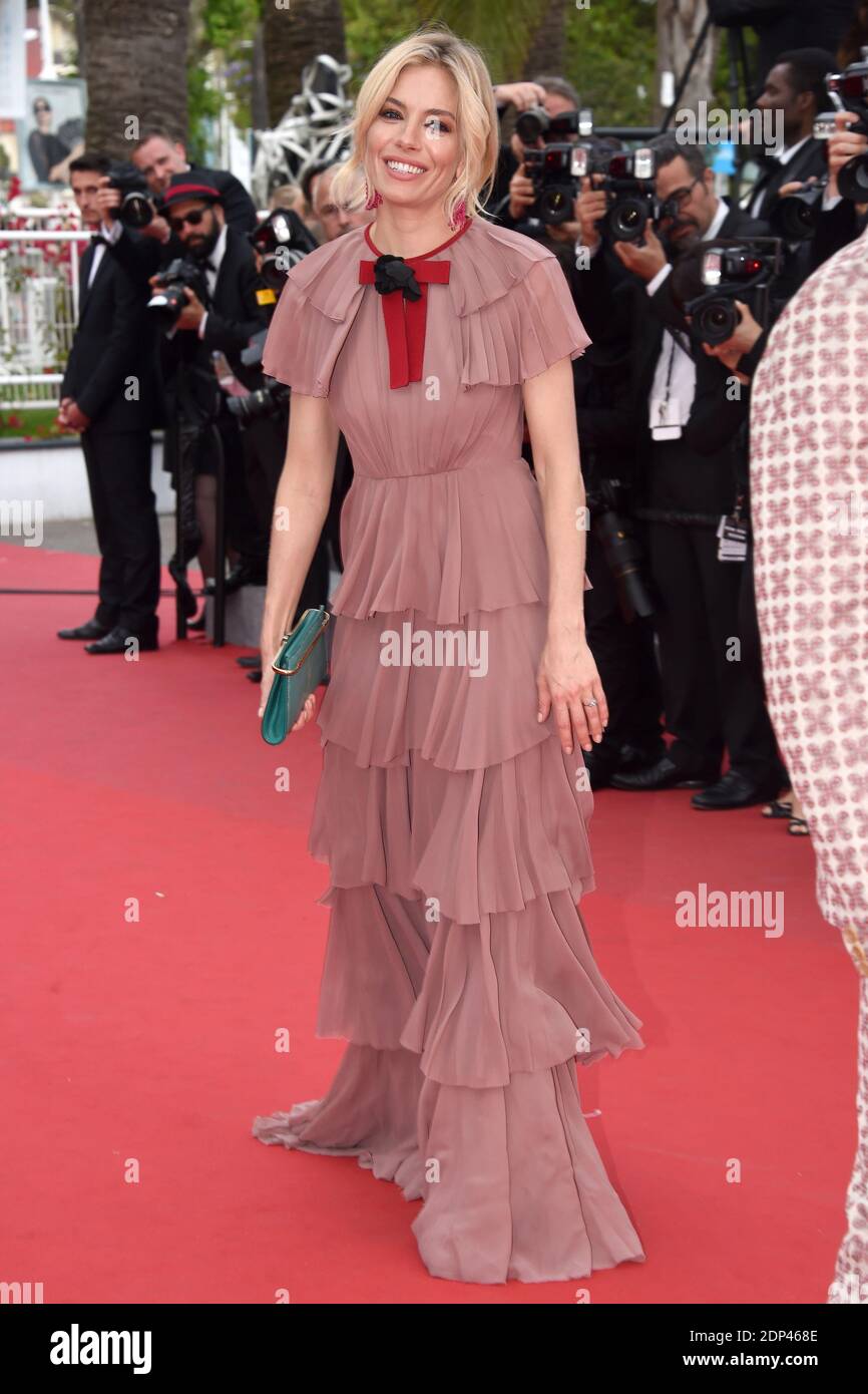 Sienna Miller attends the screening of "Macbeth" at the 68th Cannes ...