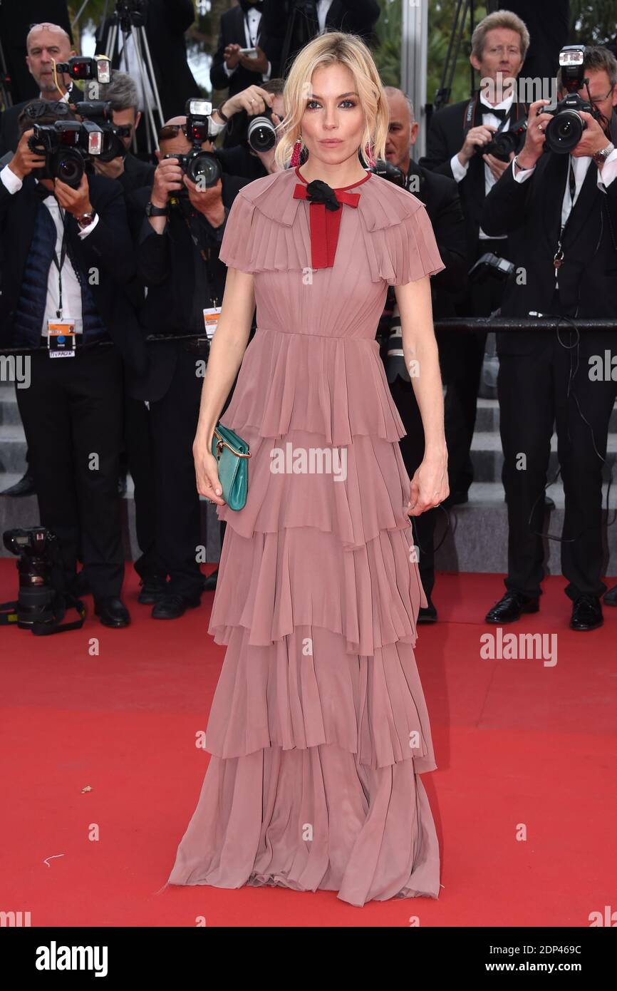 Sienna Miller attends the screening of "Macbeth" at the 68th Cannes ...