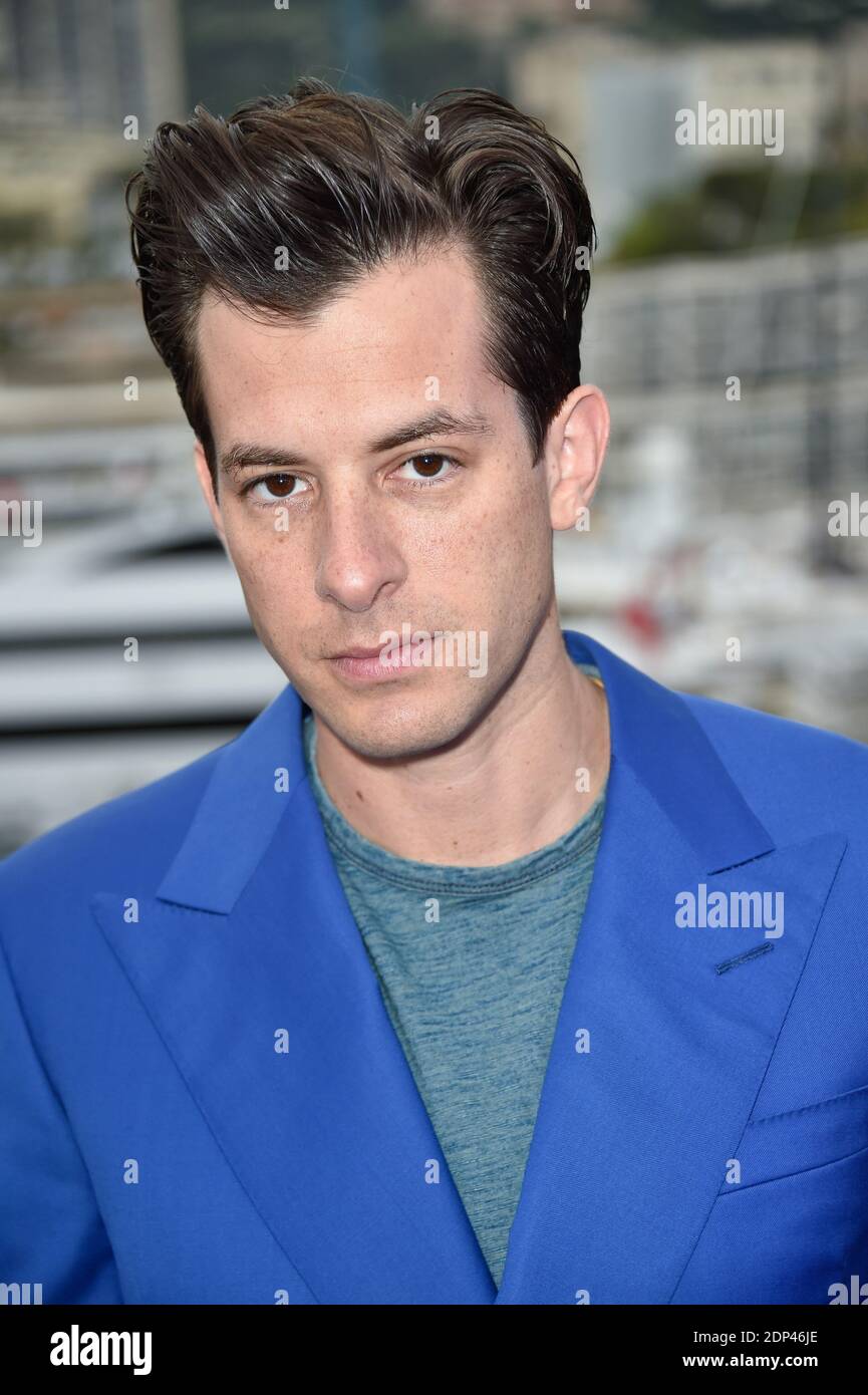 DJ Mark Ronson attends a Tag Heuer party during the 2015 Formula One ...