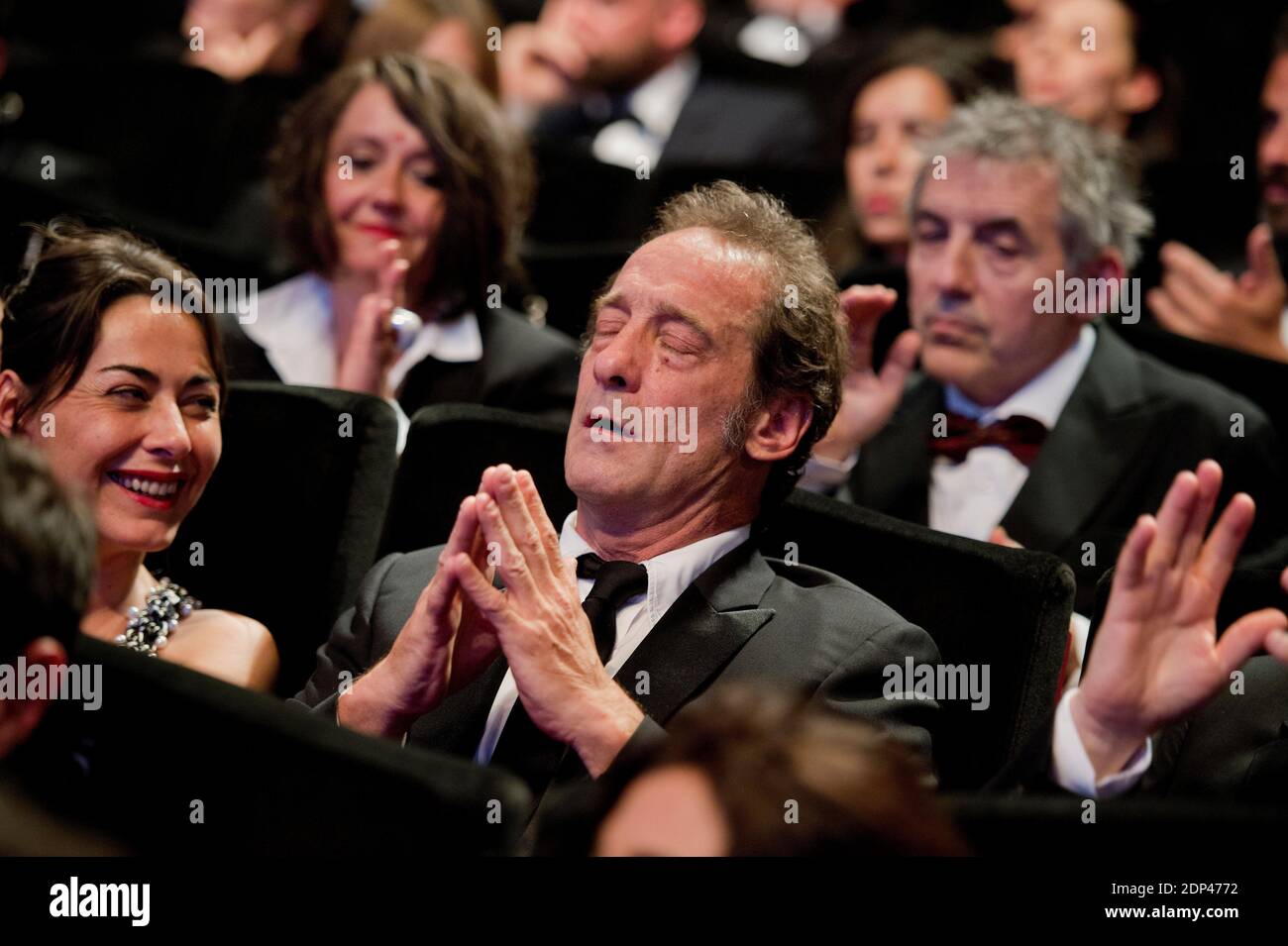Vincent Lindon, winner of the Best Performance by an Actor in 'The ...