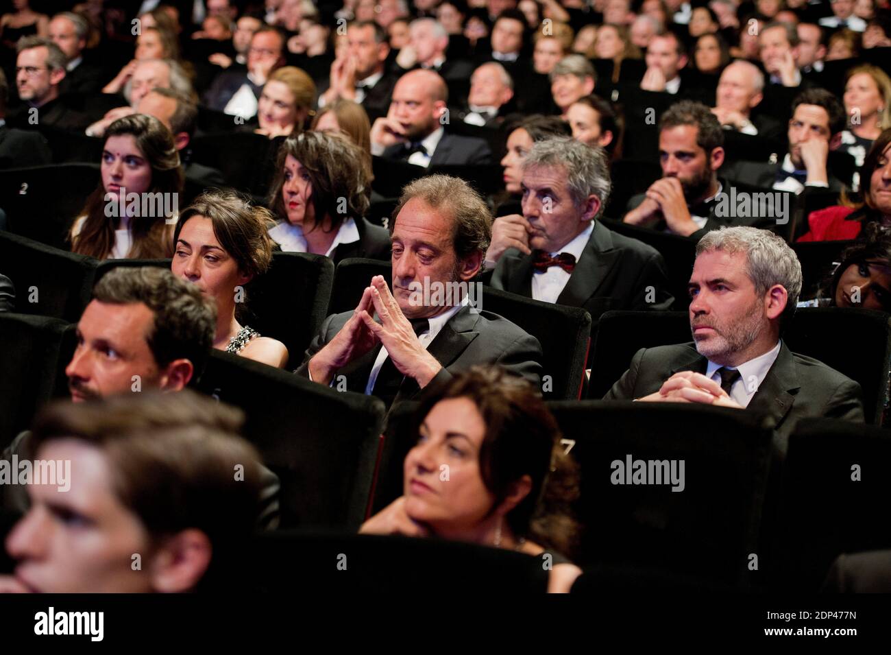 Vincent Lindon, winner of the Best Performance by an Actor in 'The ...