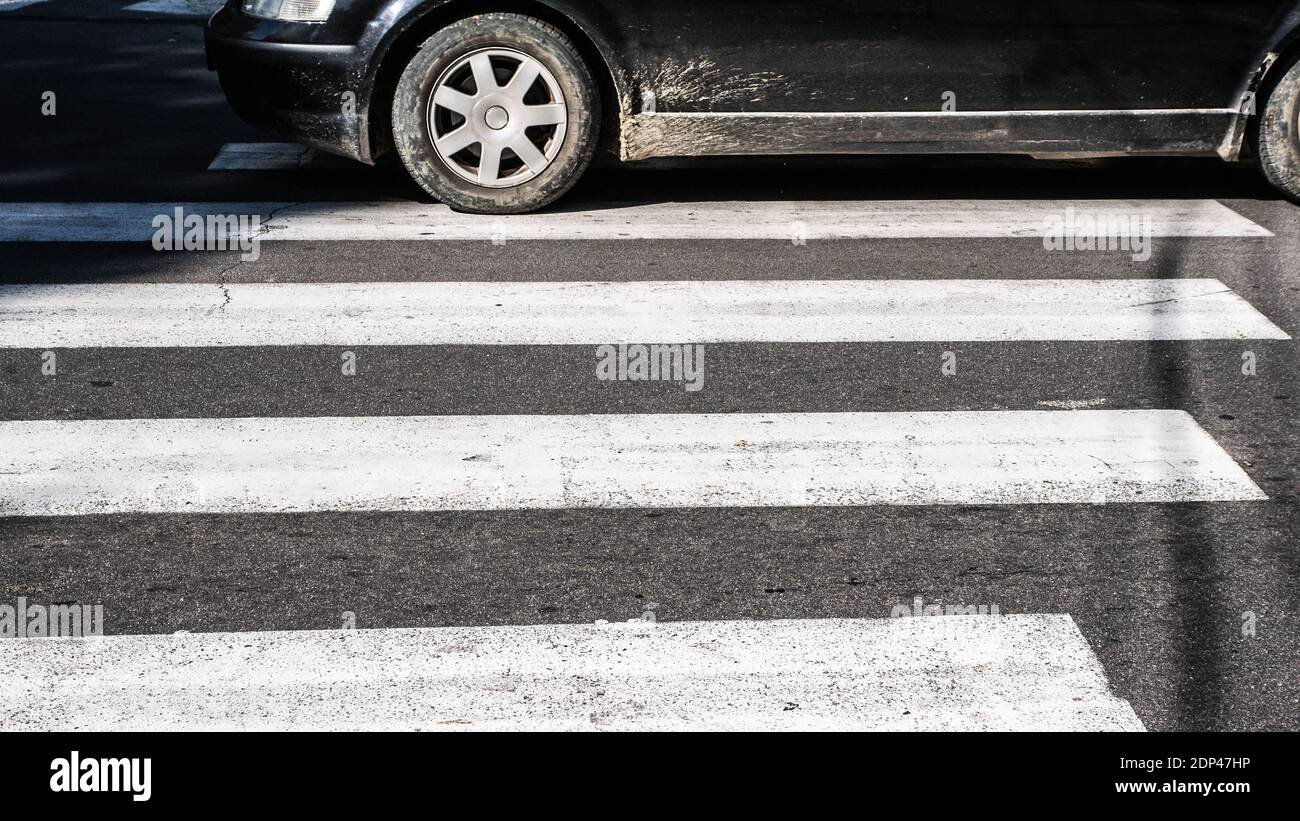 Zebra crossing sign hi-res stock photography and images - Alamy