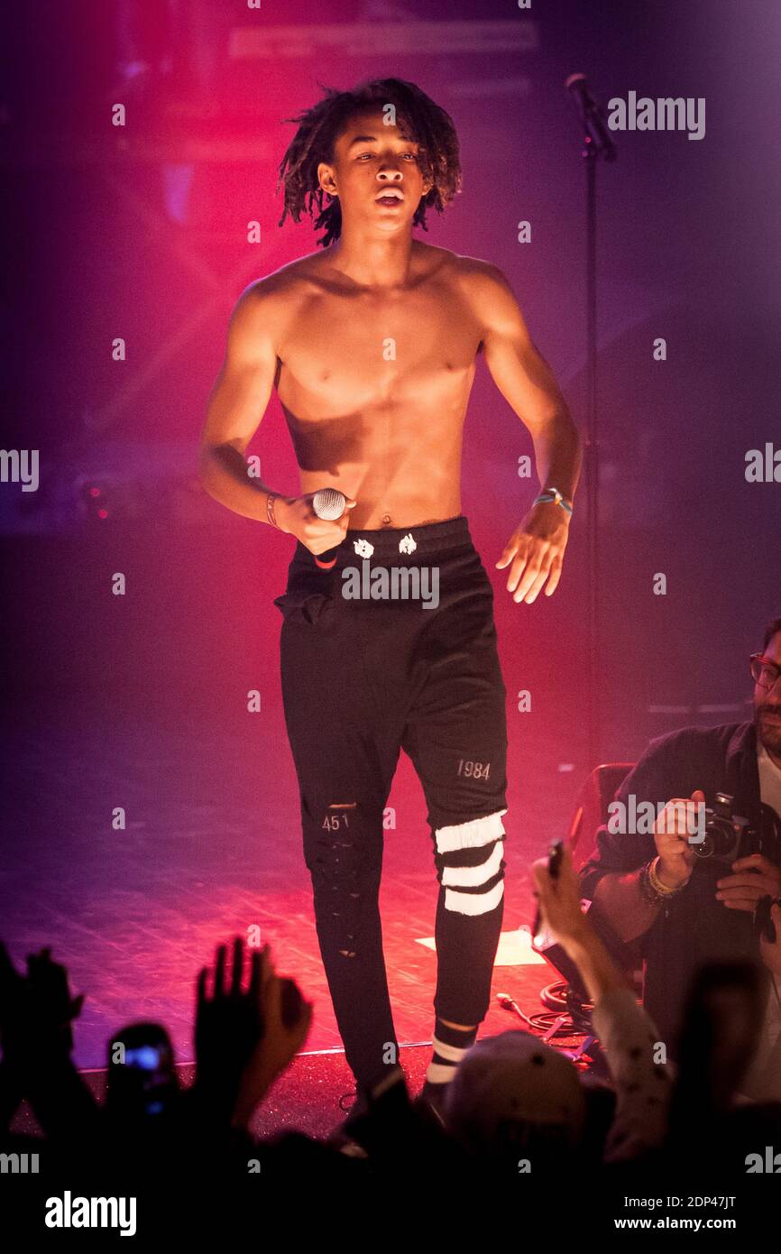 Willow & Jaden Smith perform on stage during the first AFROPUNK PARIS ...