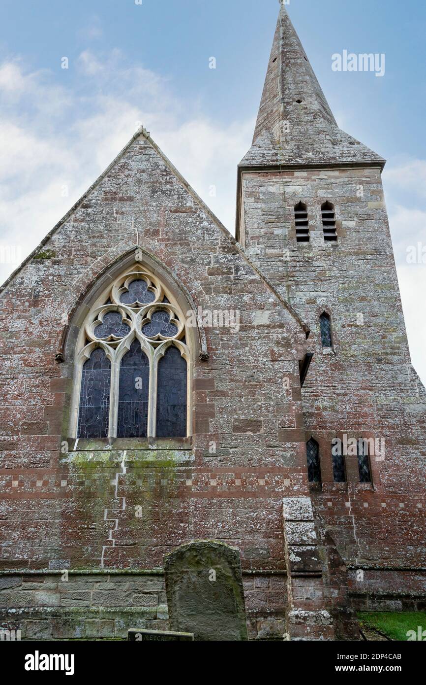 St.John The Baptist Church of Stock and Bradley Green Stock Photo - Alamy