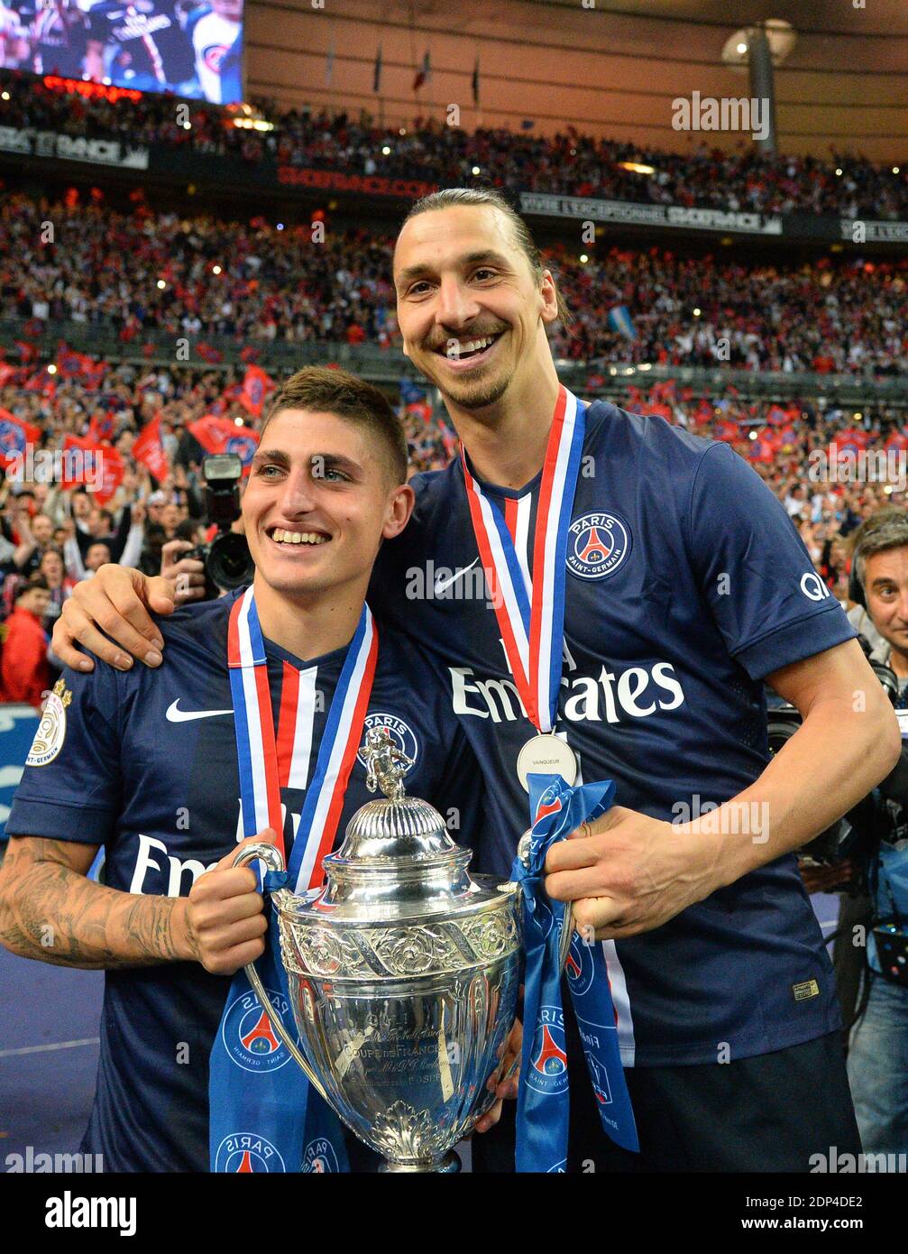Zlatan ibrahimovic trophy hi-res stock photography and images - Alamy