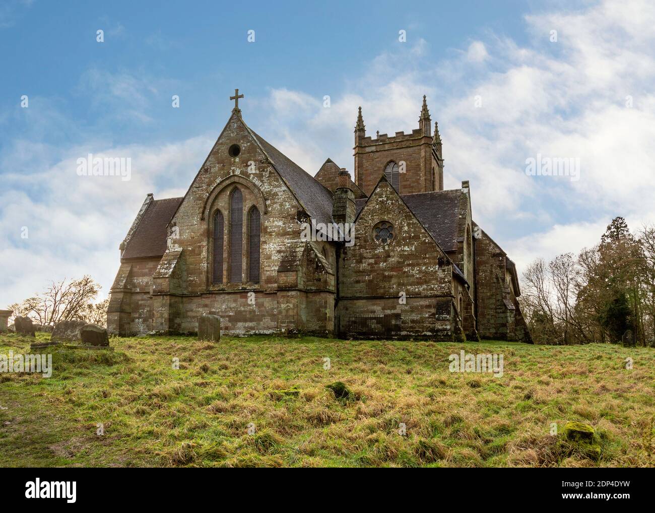 St.Mary The Virgin Church, Hanbury in Worcestershire, England Stock ...