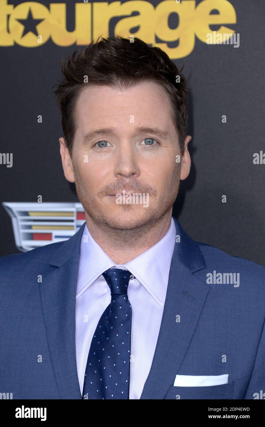 Kevin Connolly attends the Los Angeles premiere of Entourage at Regency ...