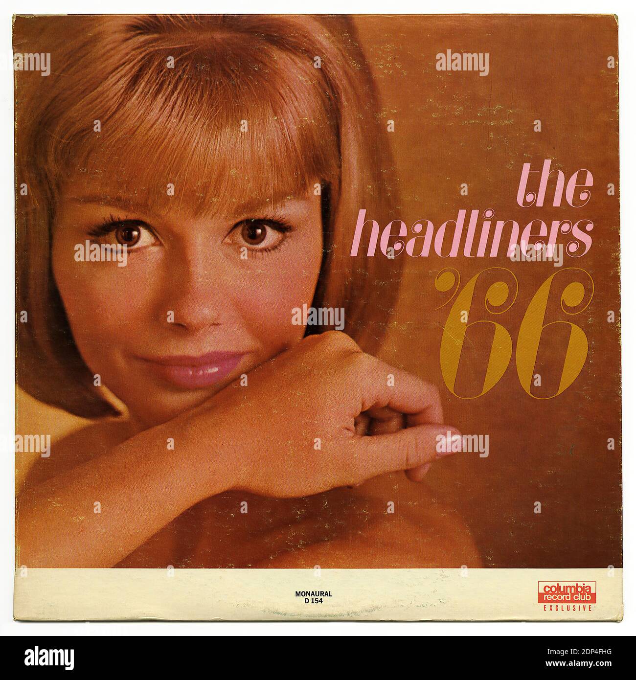 The Headliners '66 - Vintage record cover 01 Stock Photo - Alamy