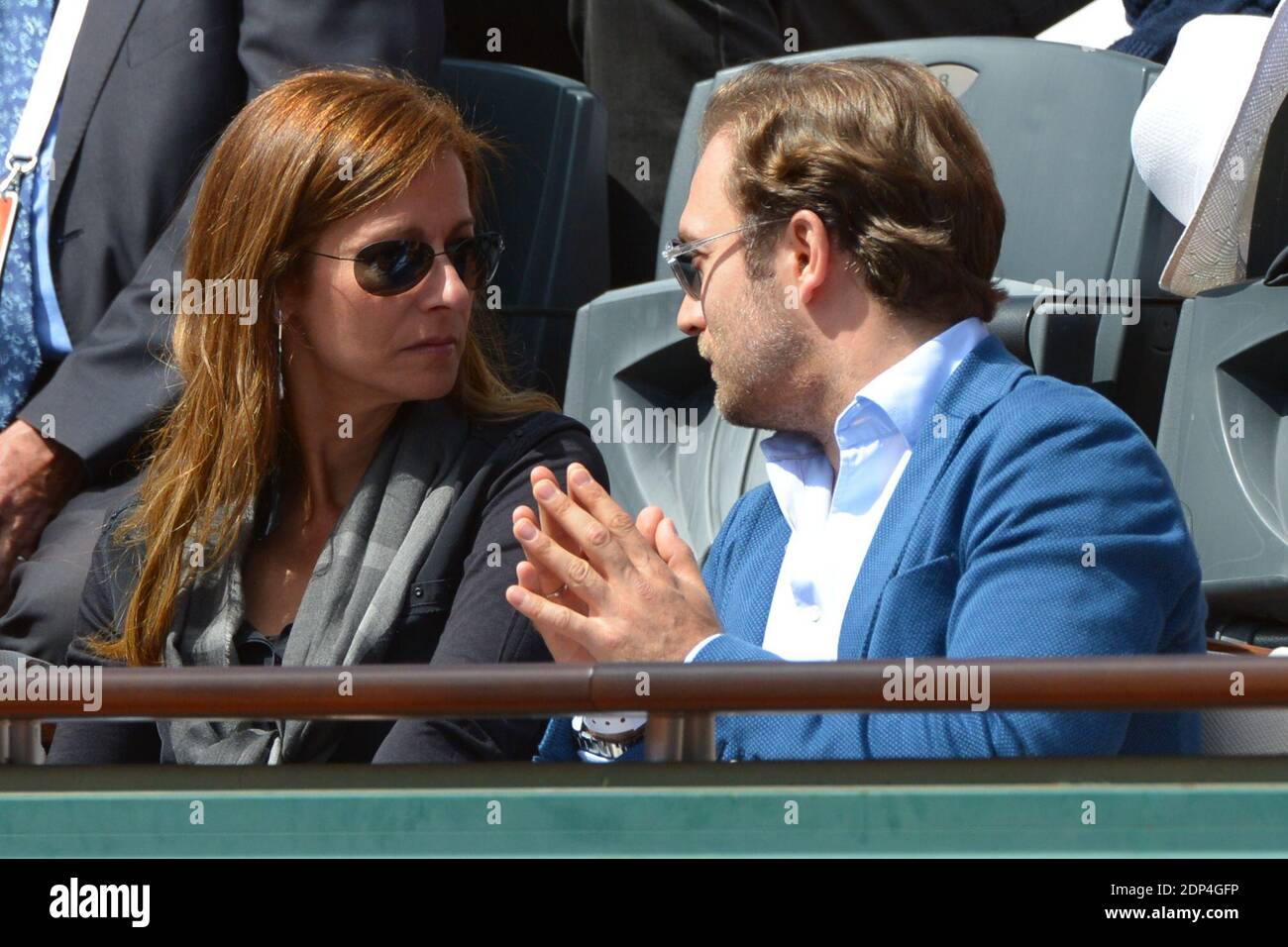 Duo of violinists Anne Gravoin (wife of Manuel Valls) and Renaud ...
