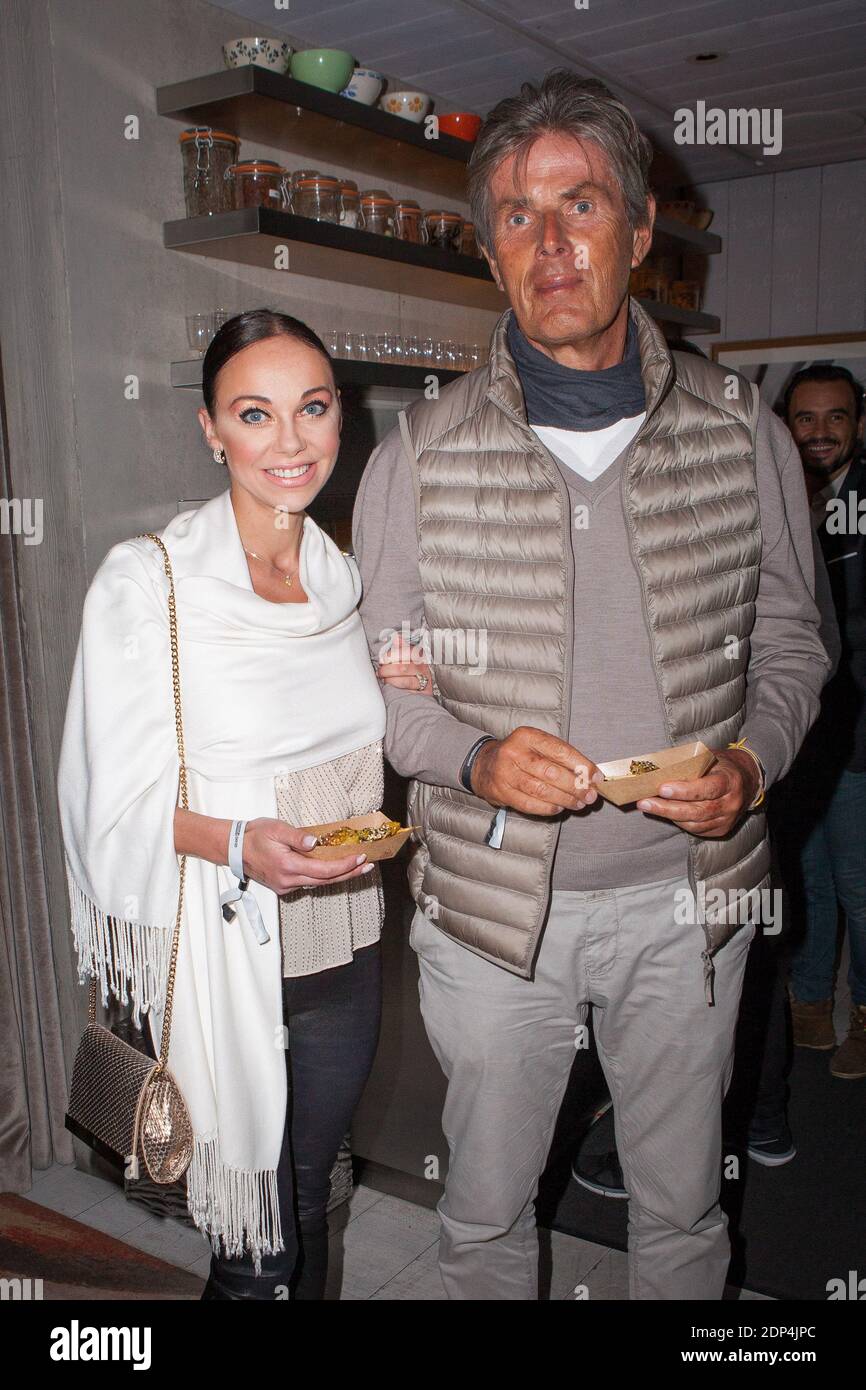Dominique Desseigne et sa compagne Alexandra Cardinale assistent a La ...