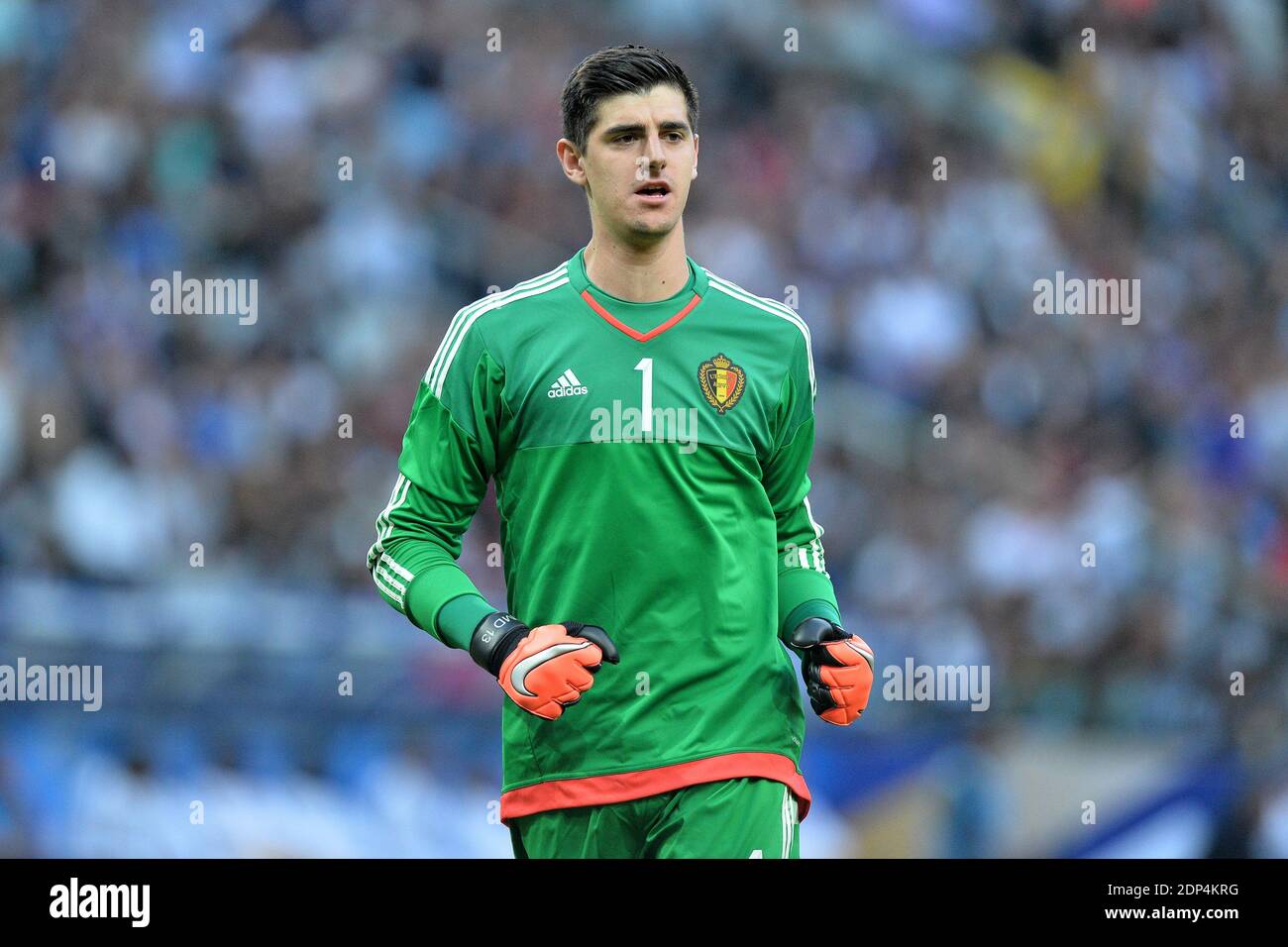 Thibaut Courtois during the international friendly match, France vs ...