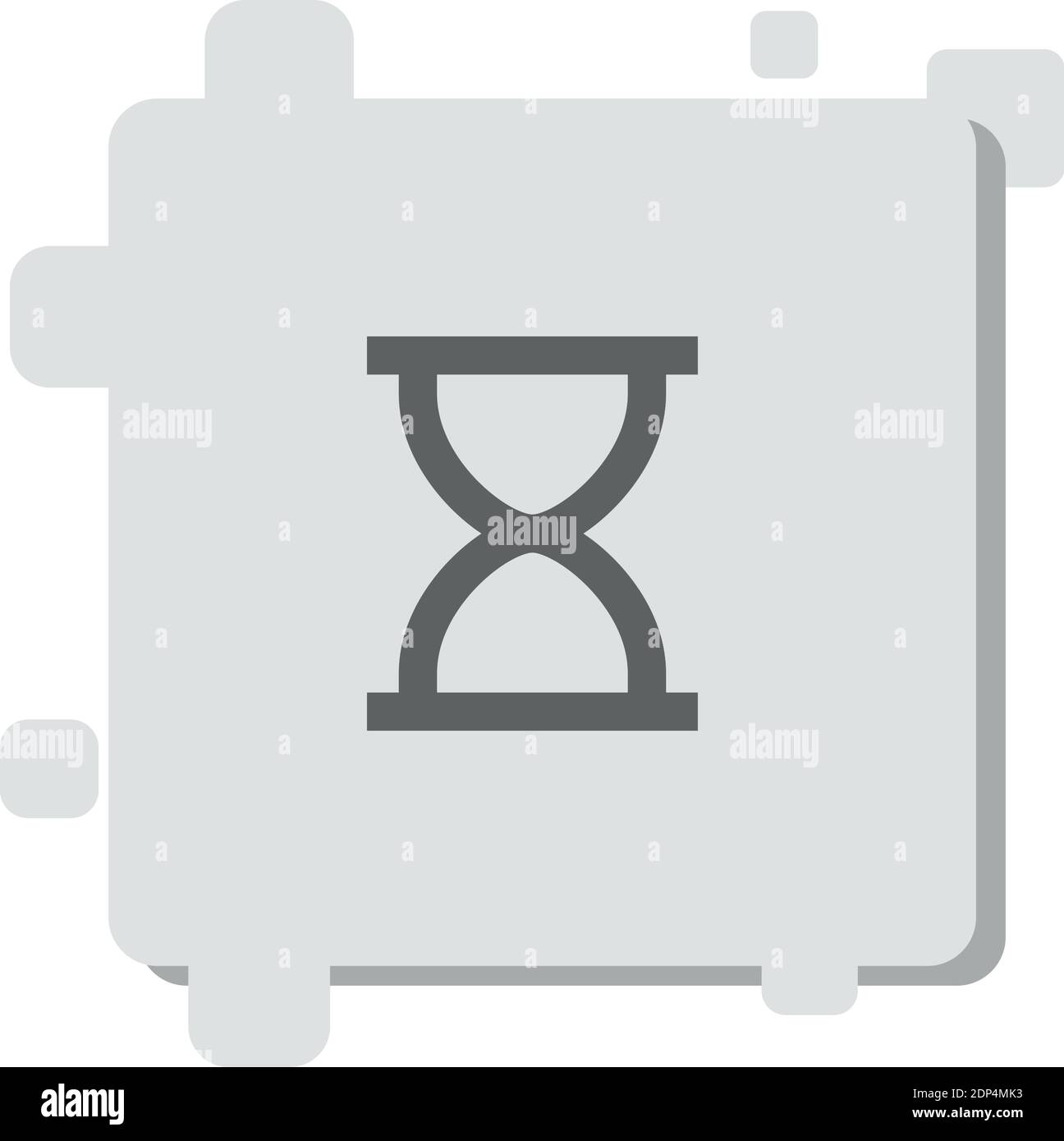 hourglass vector icon modern simple vector illustration Stock Vector ...