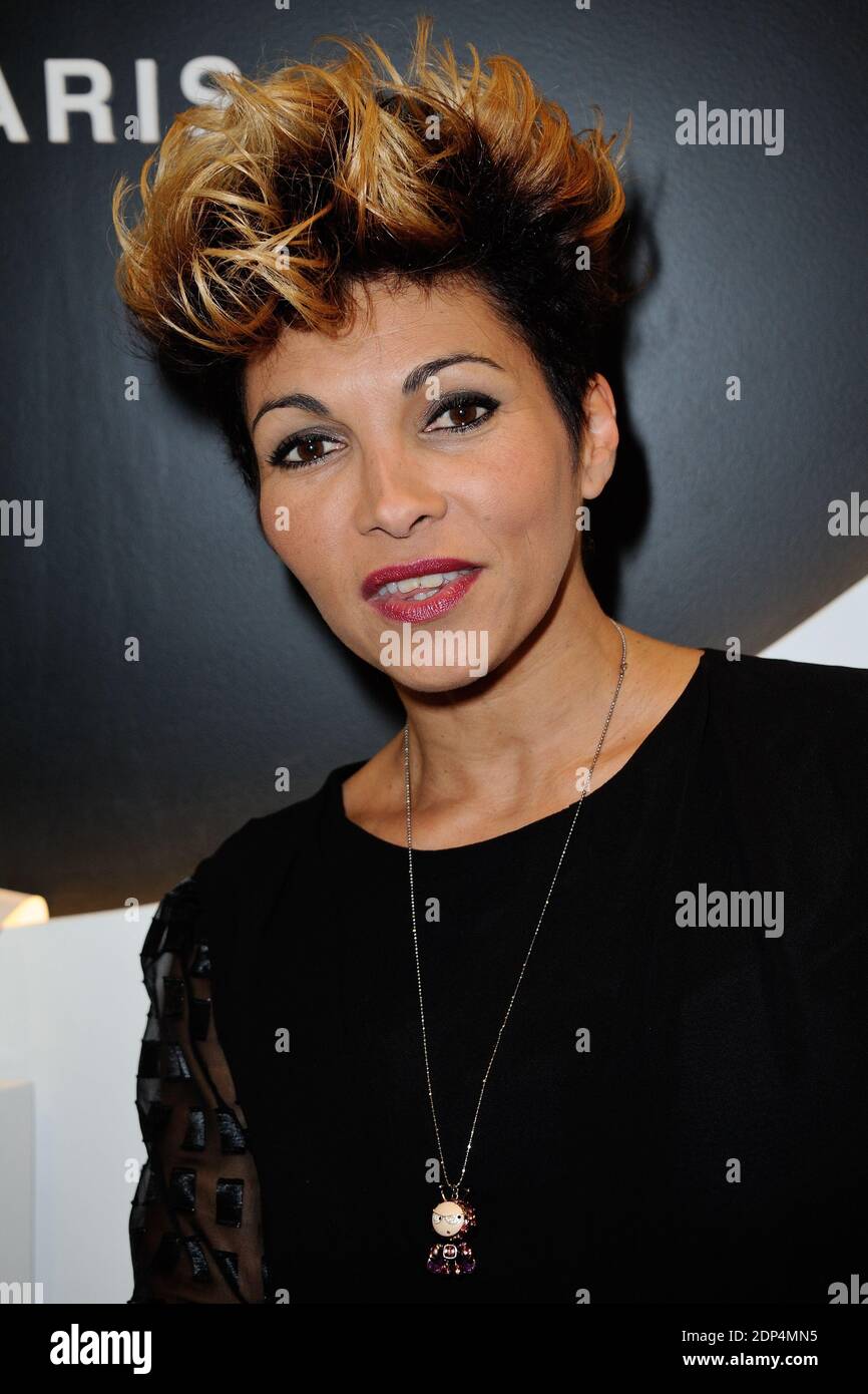 Ysa Ferrer assiste a l'ouverture du magasin Lipault, rue des Archives a ...