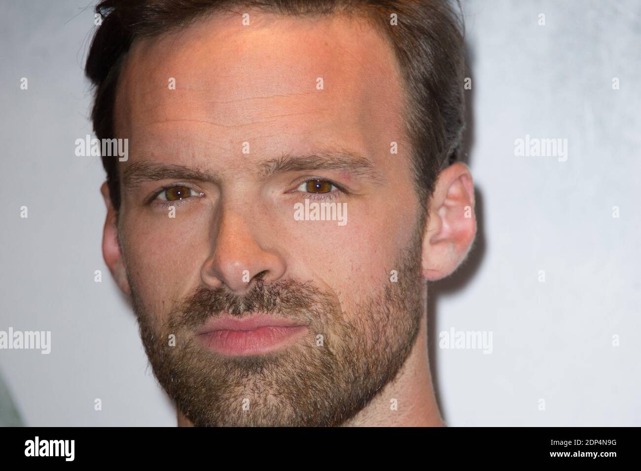 Alban Lenoir lors de la premiere de Un Francais a l'UGC Cine Cite Les ...