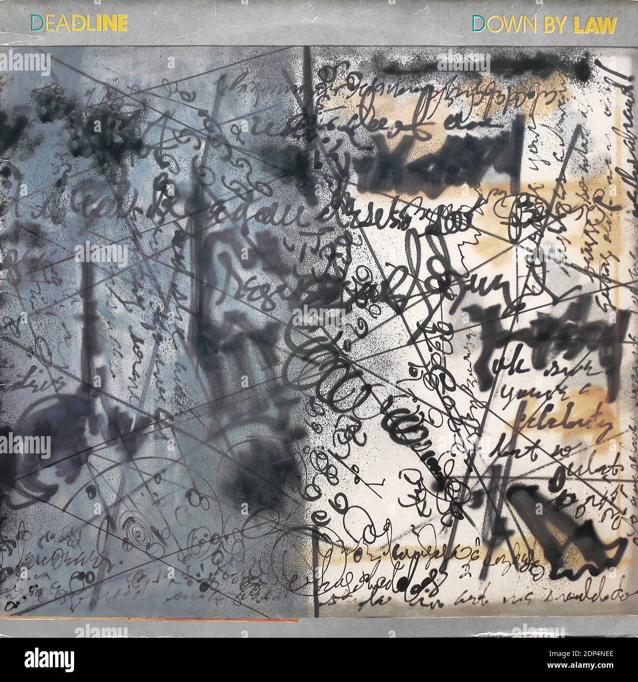 Deadline ‎– Down By Law, Celluloid ‎CELL 6111, 1985 - Vintage vinyl ...