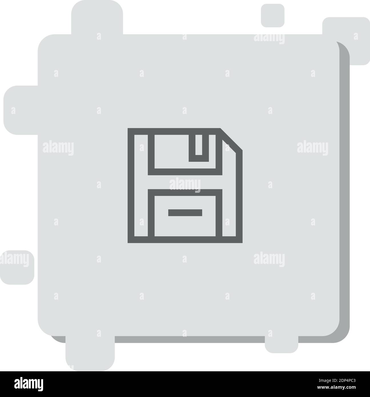 diskette vector icon modern simple vector illustration Stock Vector ...