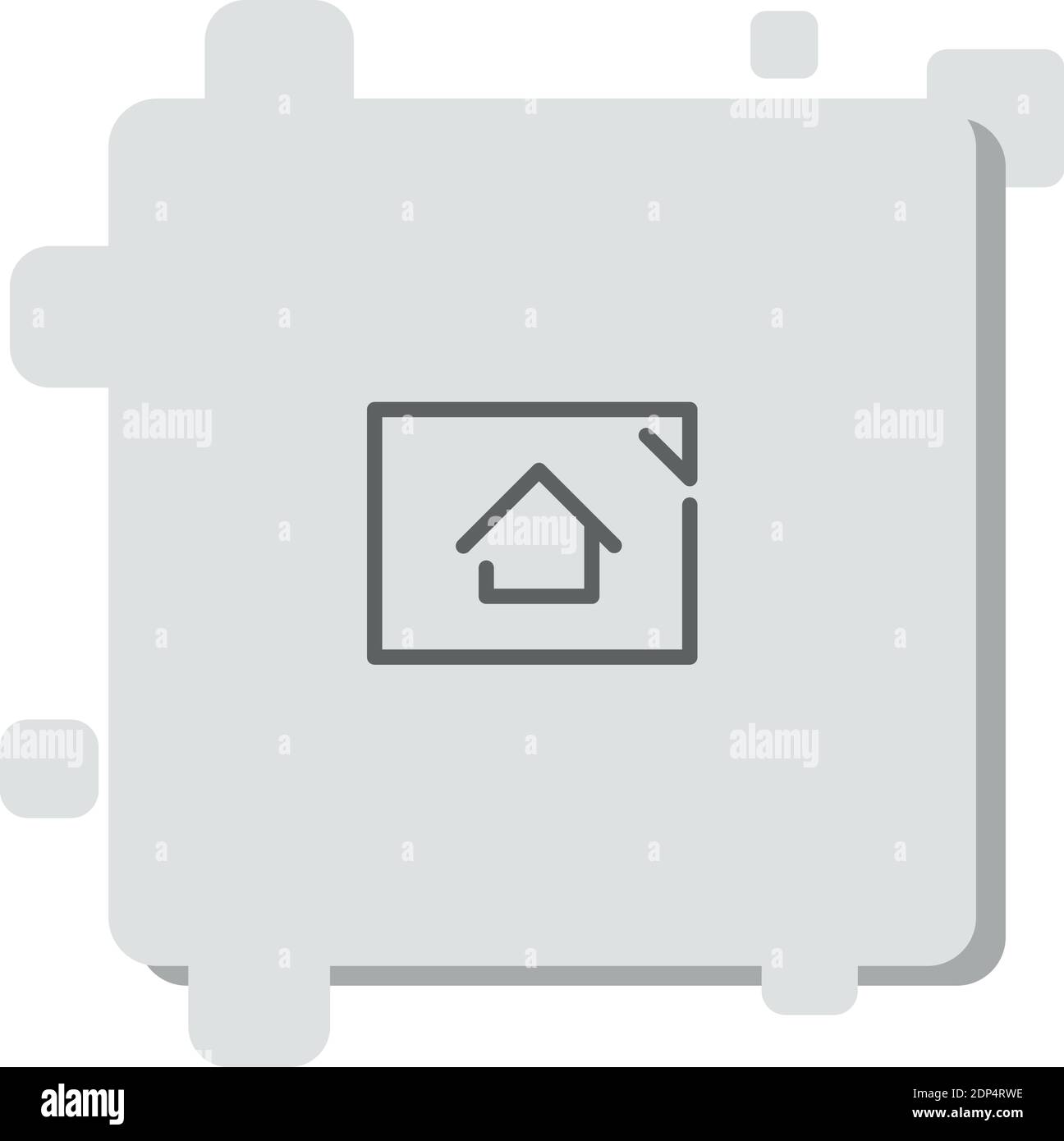 house plan vector icon modern simple vector illustration Stock Vector ...