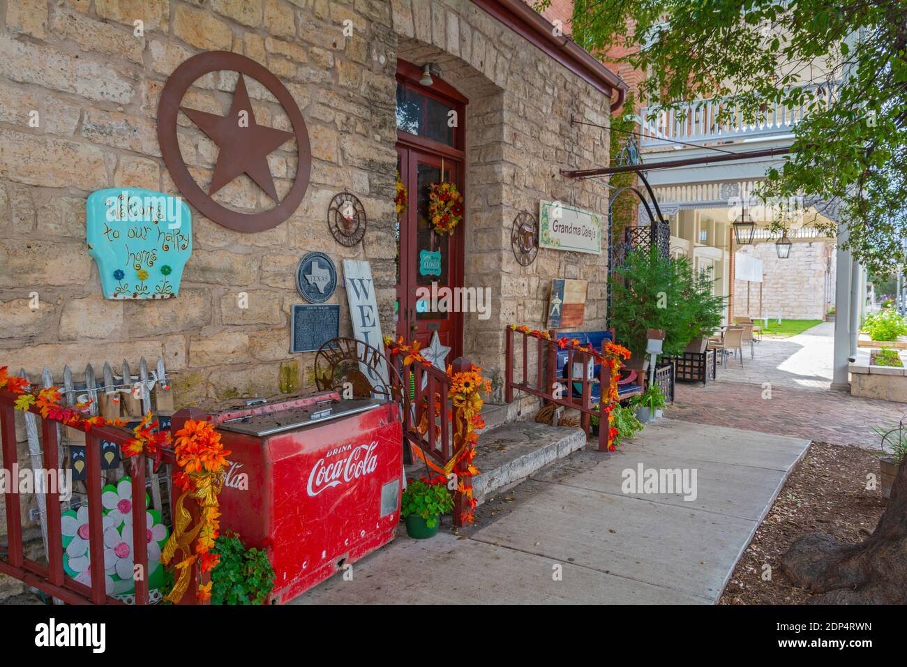 Downtown Fredericksburg Texas High Resolution Stock Photography and ...