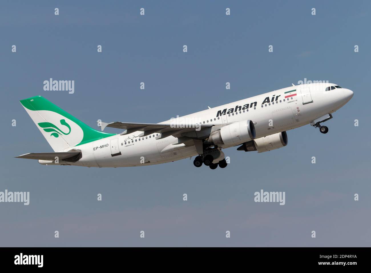 A Mahan Air Aurbus 310 takes off from Munich airport Stock Photo - Alamy