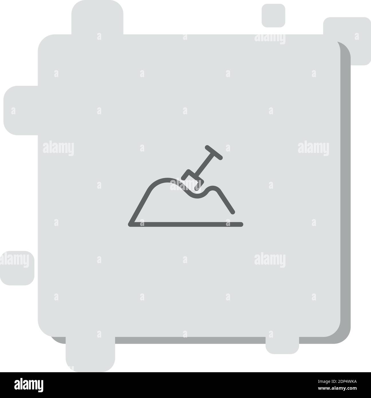 sand vector icon modern simple vector illustration Stock Vector Image ...