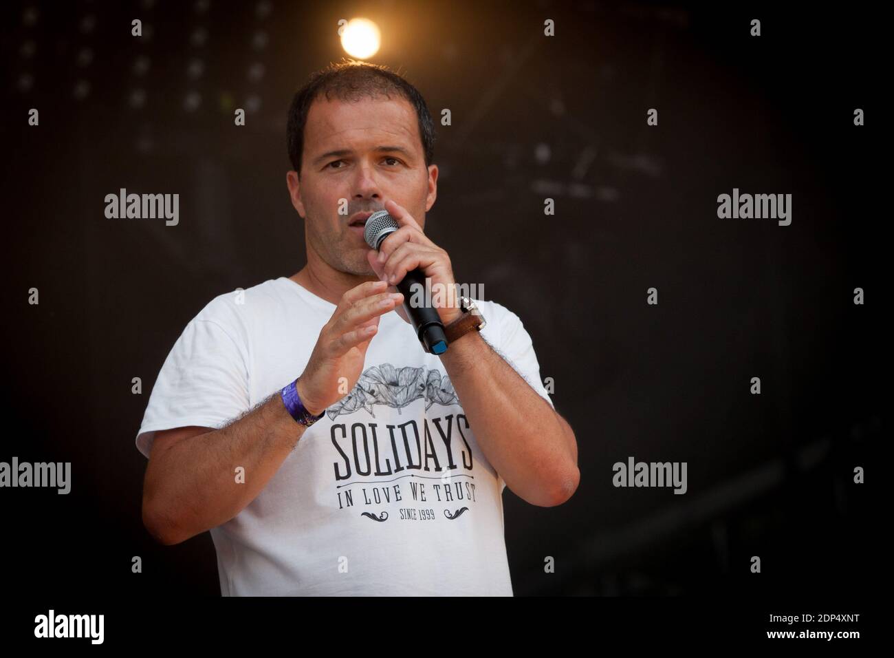 Luc Barruet attending the Opening of the Solidays Music Festival, held ...