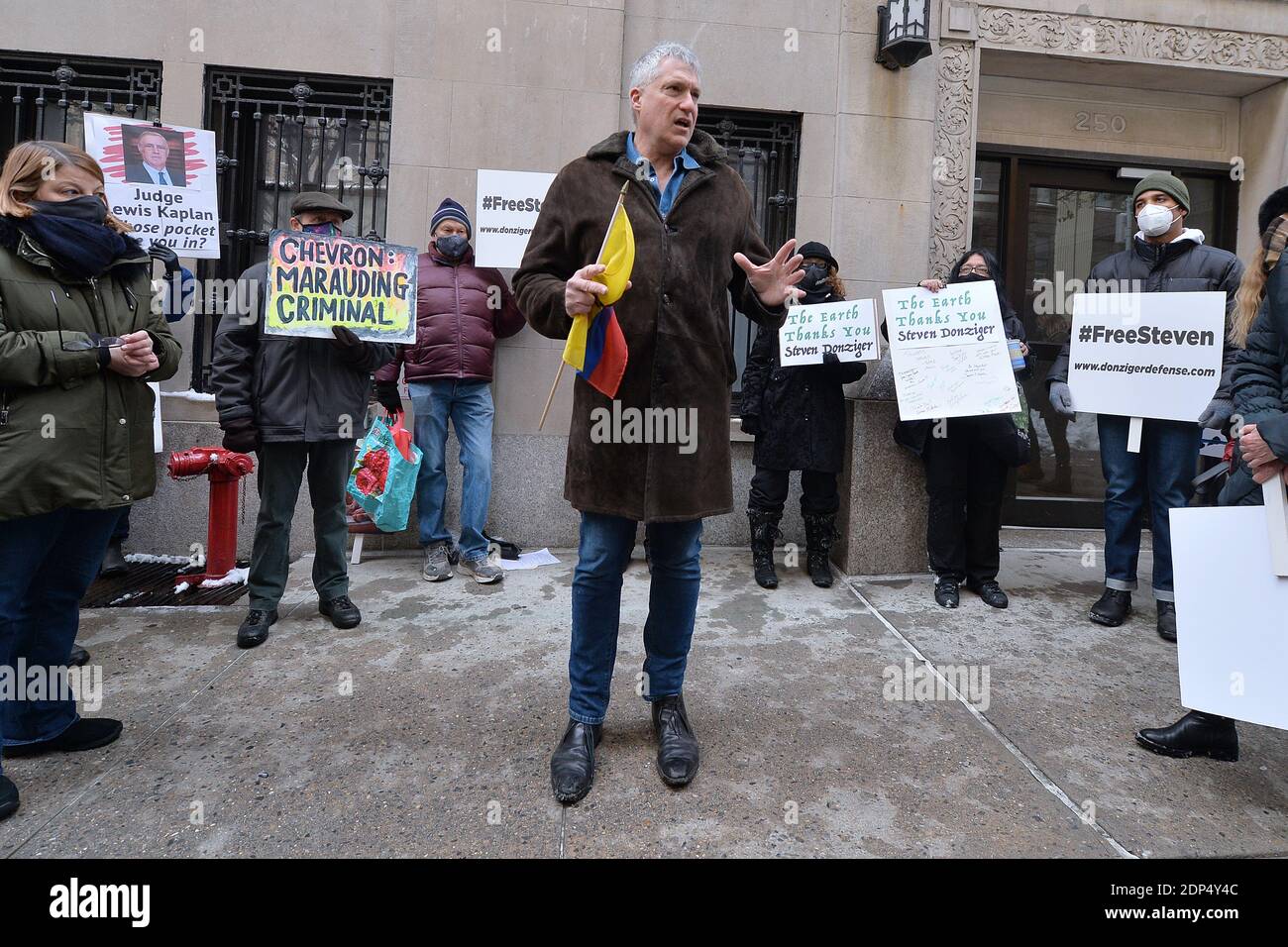 New York, USA. 18th Dec, 2020. With the court's permission, U.S ...