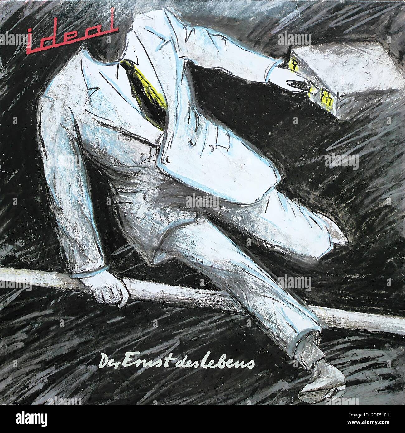 Ideal - Der Ernst des Lebens - Vintage vinyl album cover Stock Photo ...