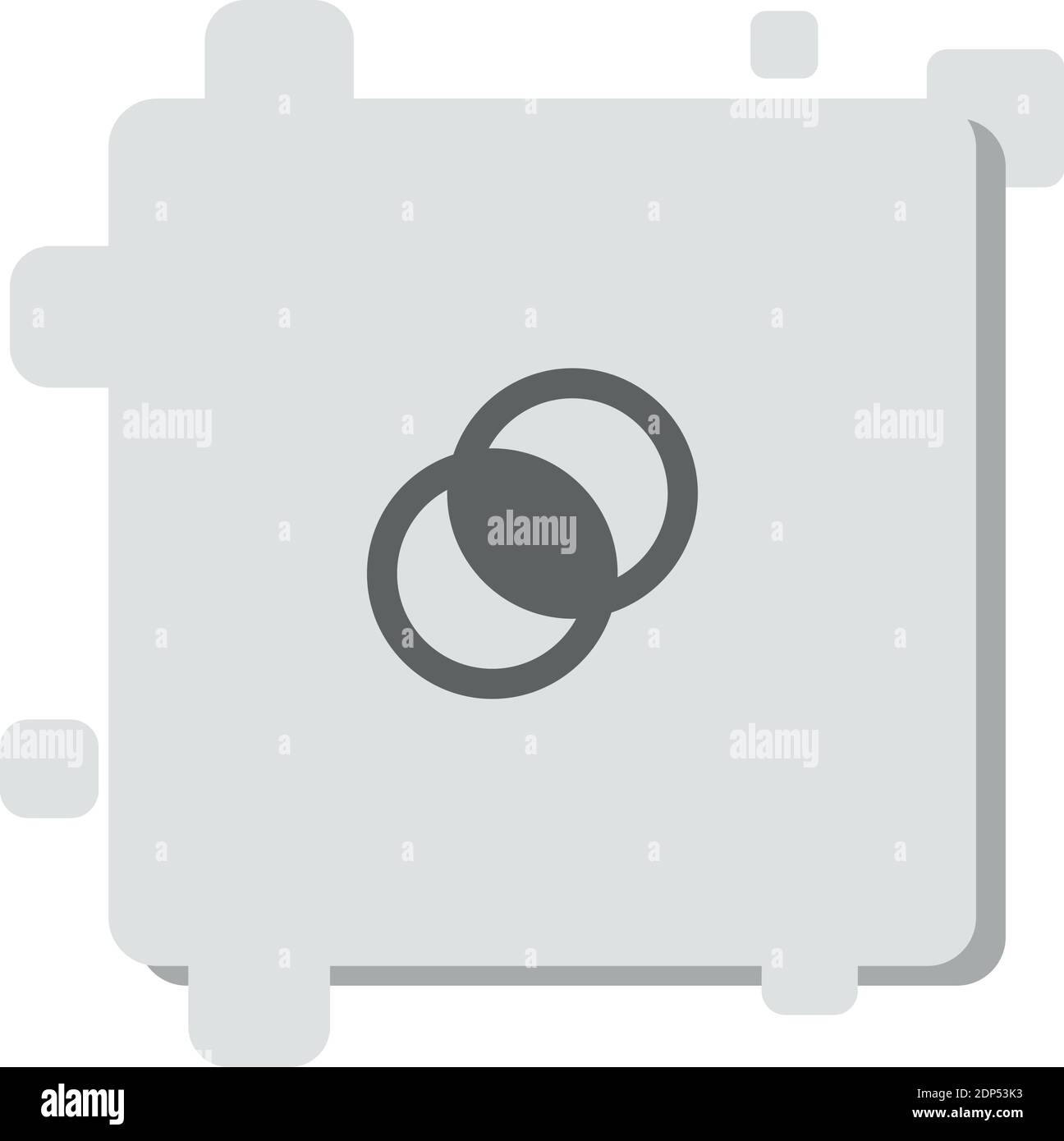 combine vector icon modern simple vector illustration Stock Vector ...