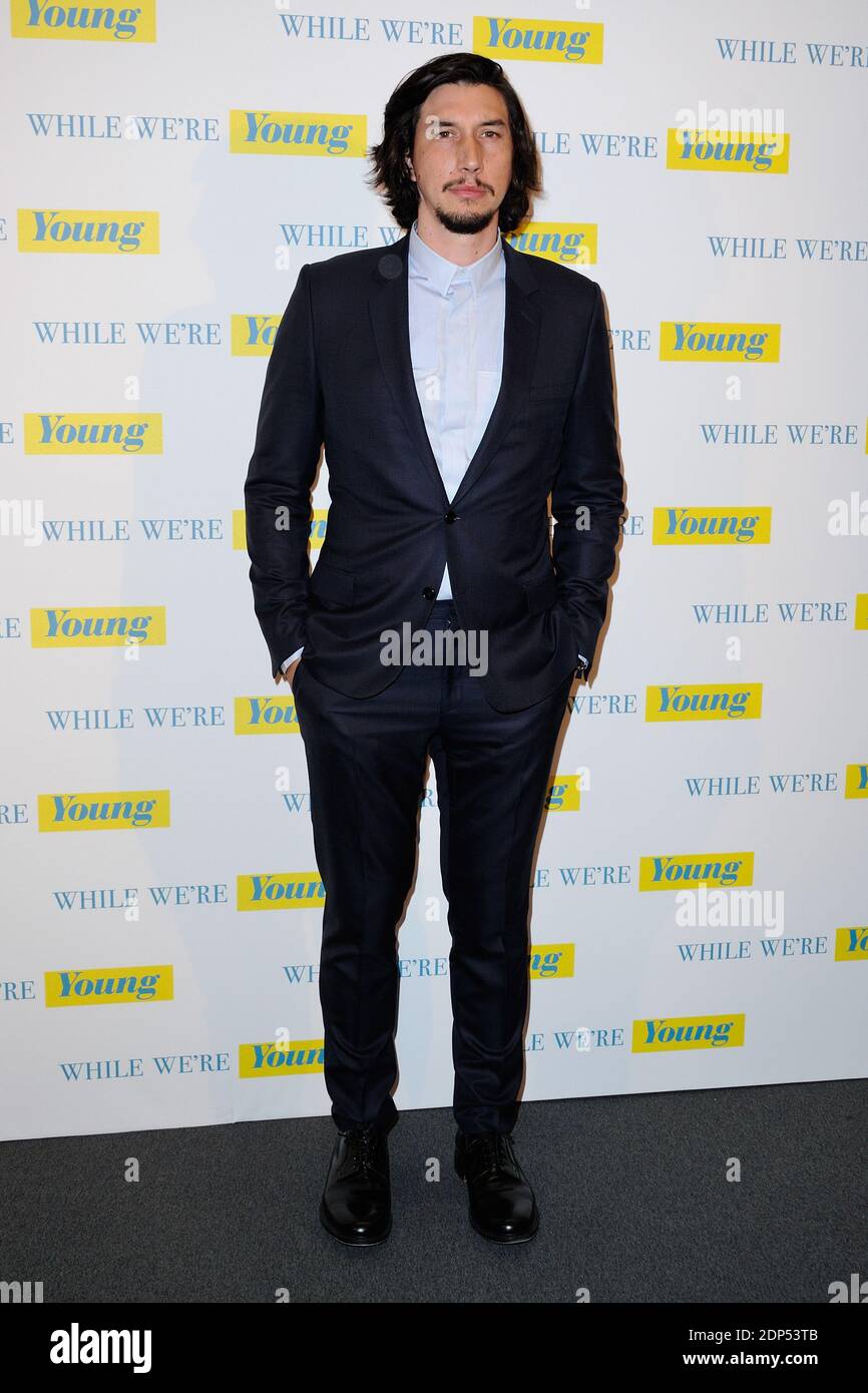 Actor Adam Driver attending the 'While We're Young' Premiere at UGC ...