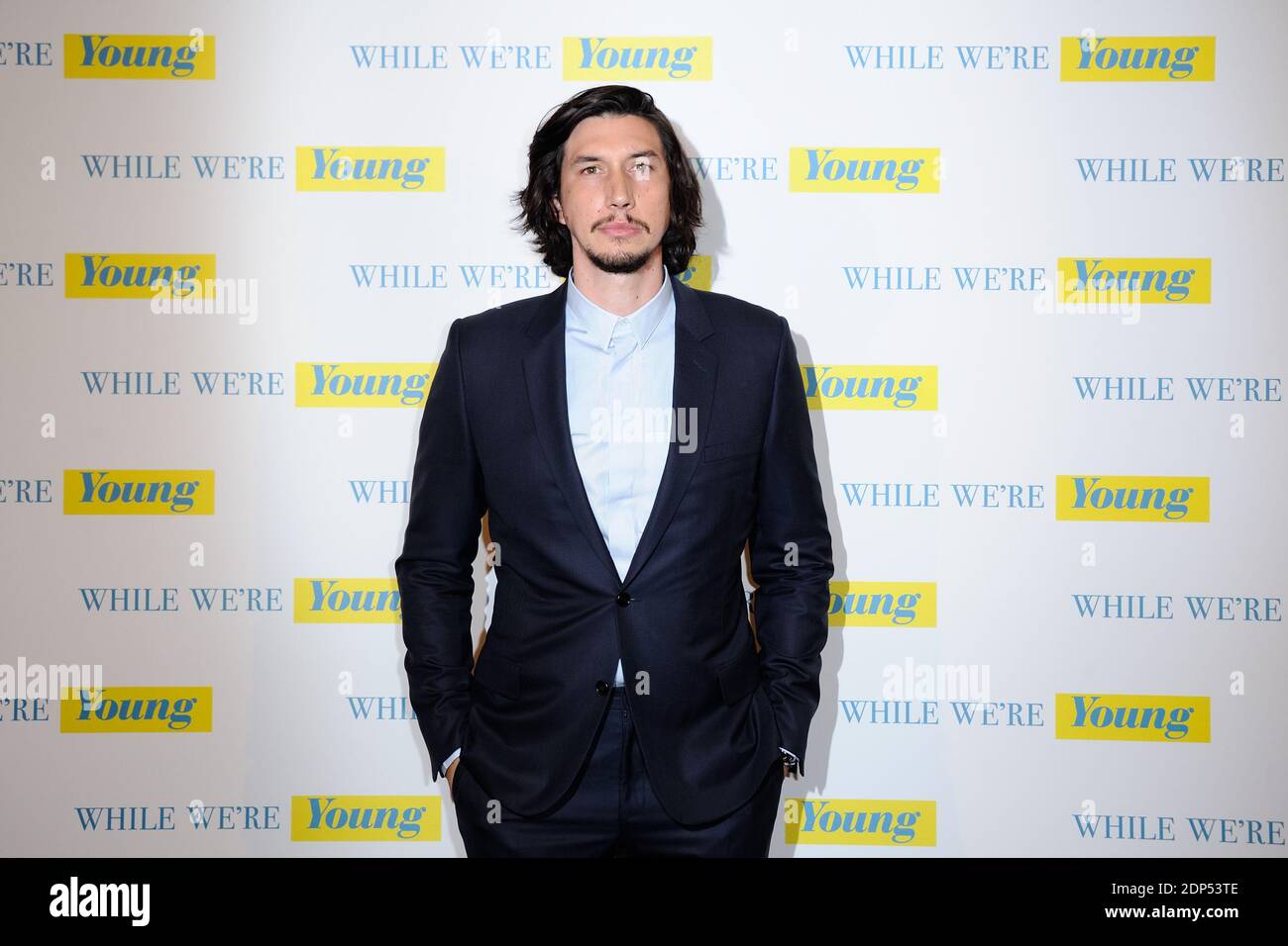 Actor Adam Driver attending the 'While We're Young' Premiere at UGC ...