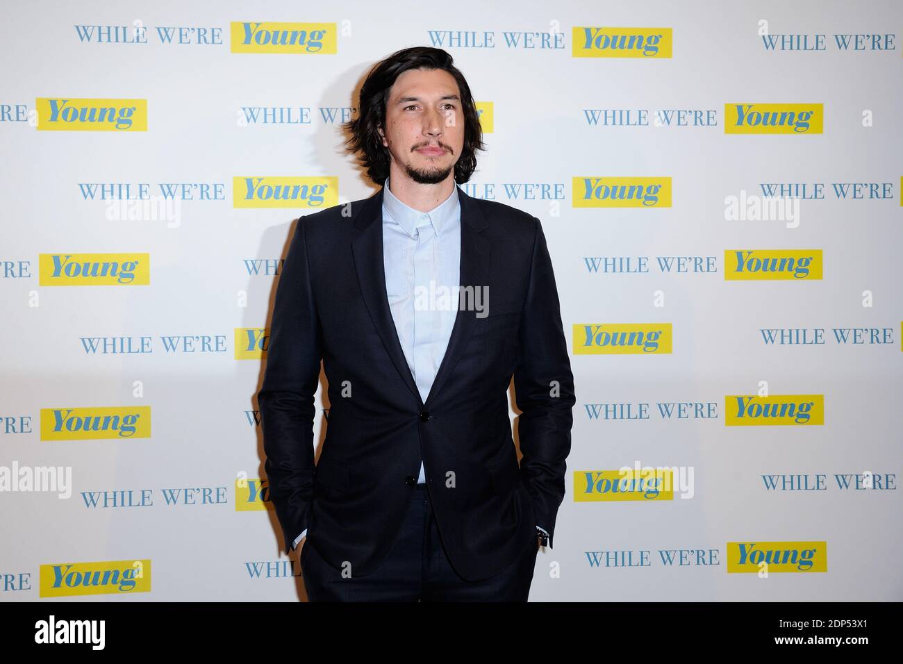 Actor Adam Driver attending the 'While We're Young' Premiere at UGC ...