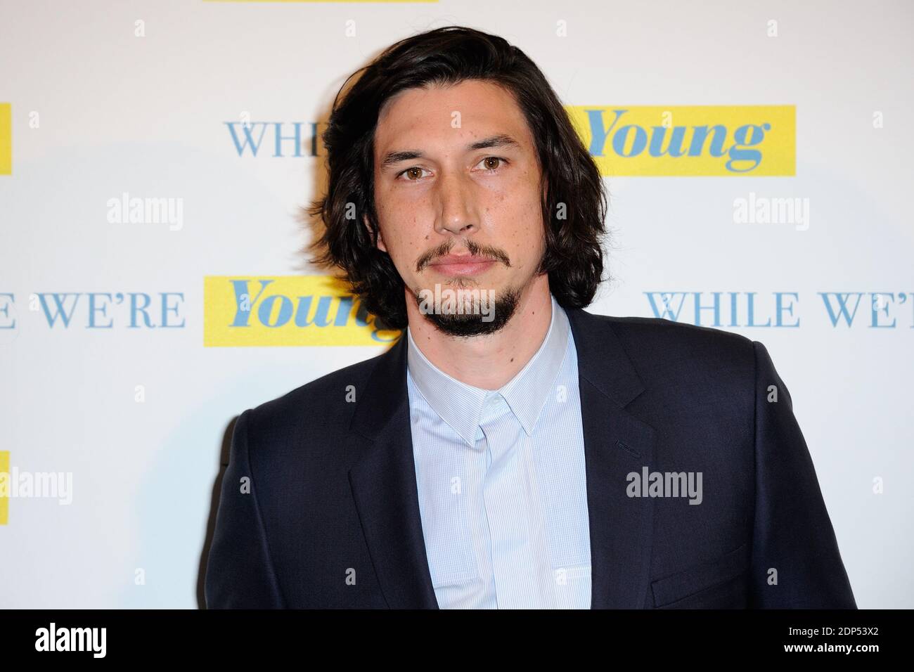 Actor Adam Driver attending the 'While We're Young' Premiere at UGC ...