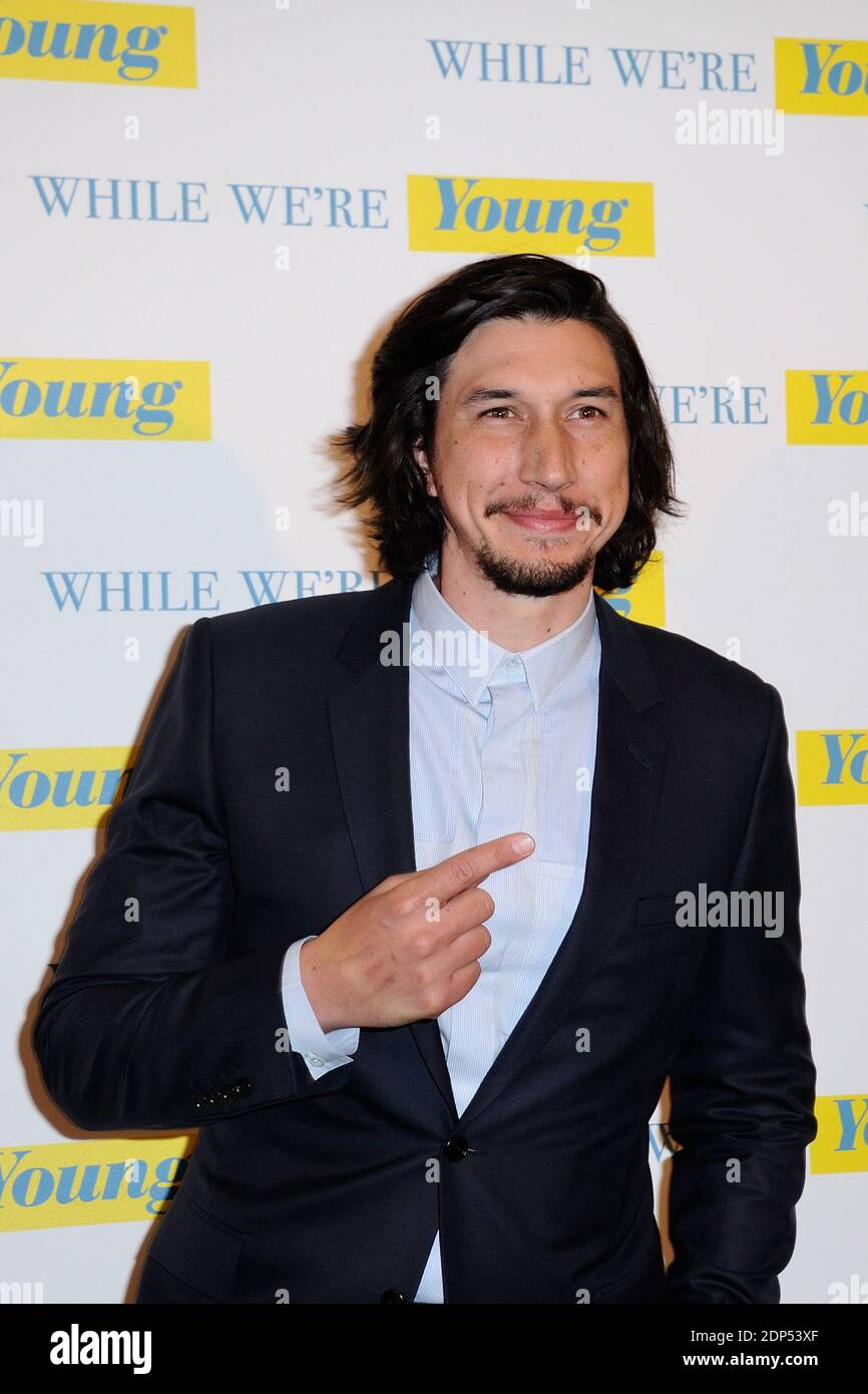 Actor Adam Driver attending the 'While We're Young' Premiere at UGC ...