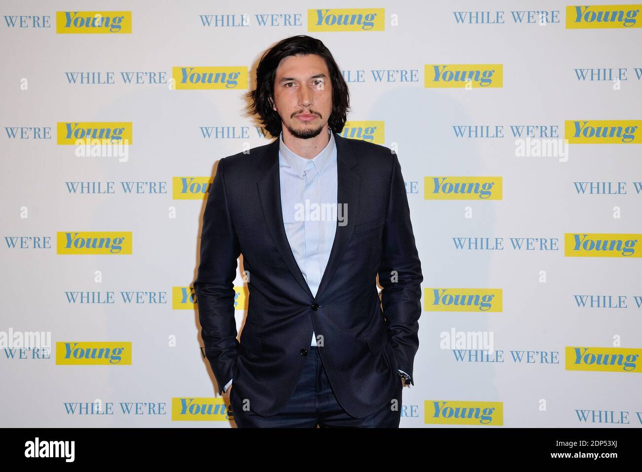 Actor Adam Driver attending the 'While We're Young' Premiere at UGC ...
