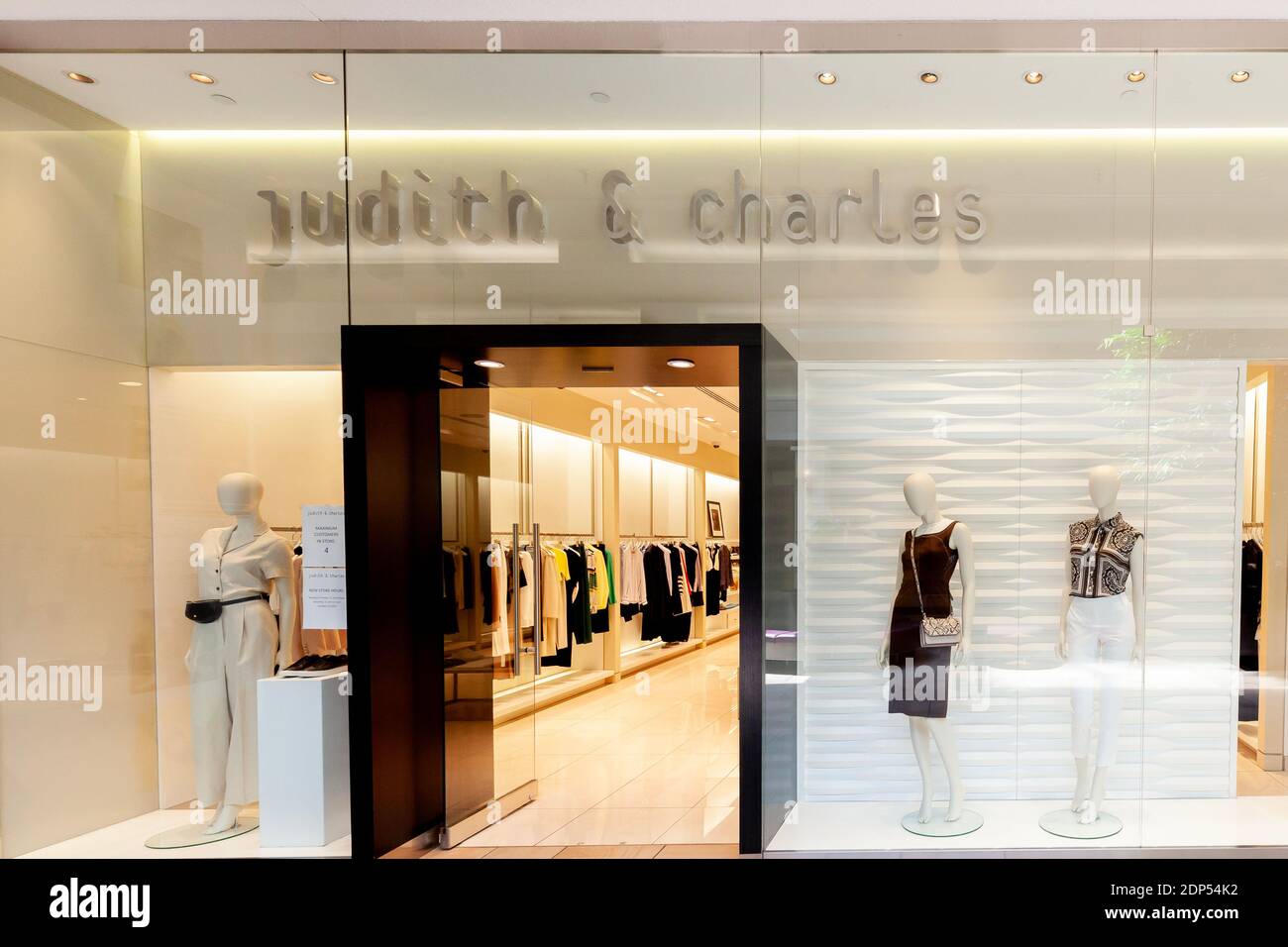 Judith Charles store is shown at Bayview Village in North York, Toronto ...