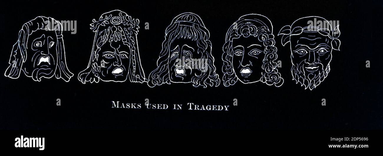 Tragedy mask hi-res stock photography and images - Alamy