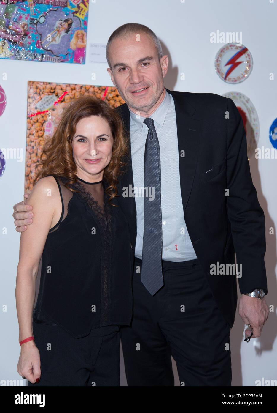 EXCLUSIF - ANNE MONDY, LAURENT WEIL - VERNISSAGE DE L'EXPOSITION ...