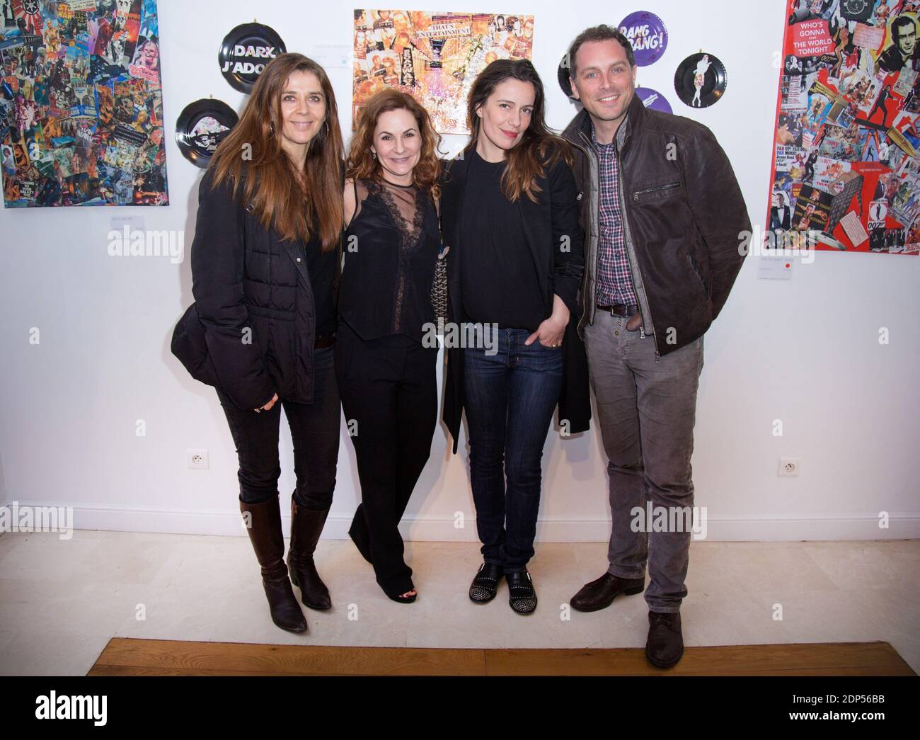 EXCLUSIF - ANNE MONDY , ZOE FELIX - VERNISSAGE DE L'EXPOSITION ...
