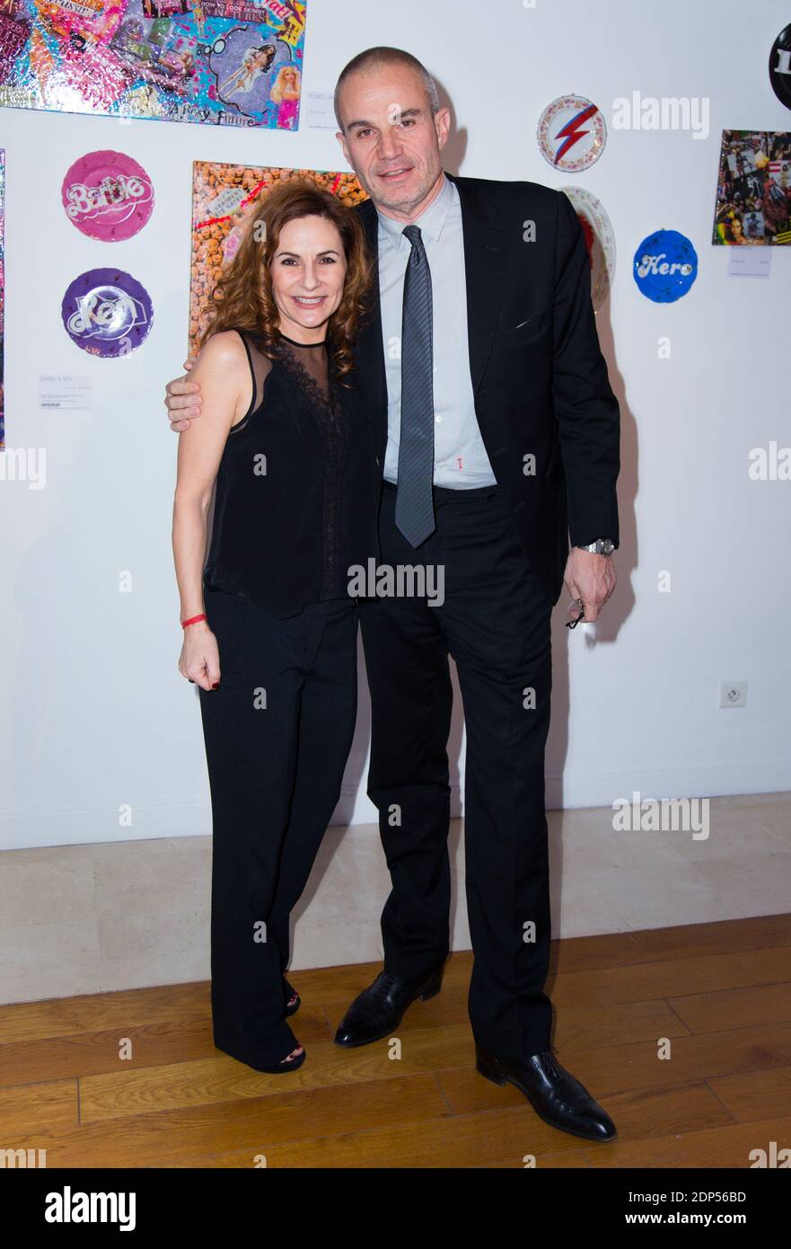 EXCLUSIF - ANNE MONDY, LAURENT WEIL - VERNISSAGE DE L'EXPOSITION ...